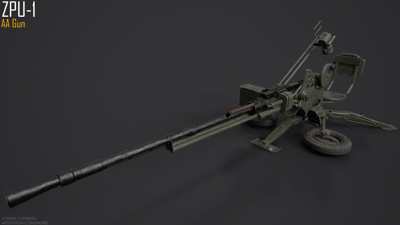 Joshua Forsberg - ZPU-1 Anti-Air Gun