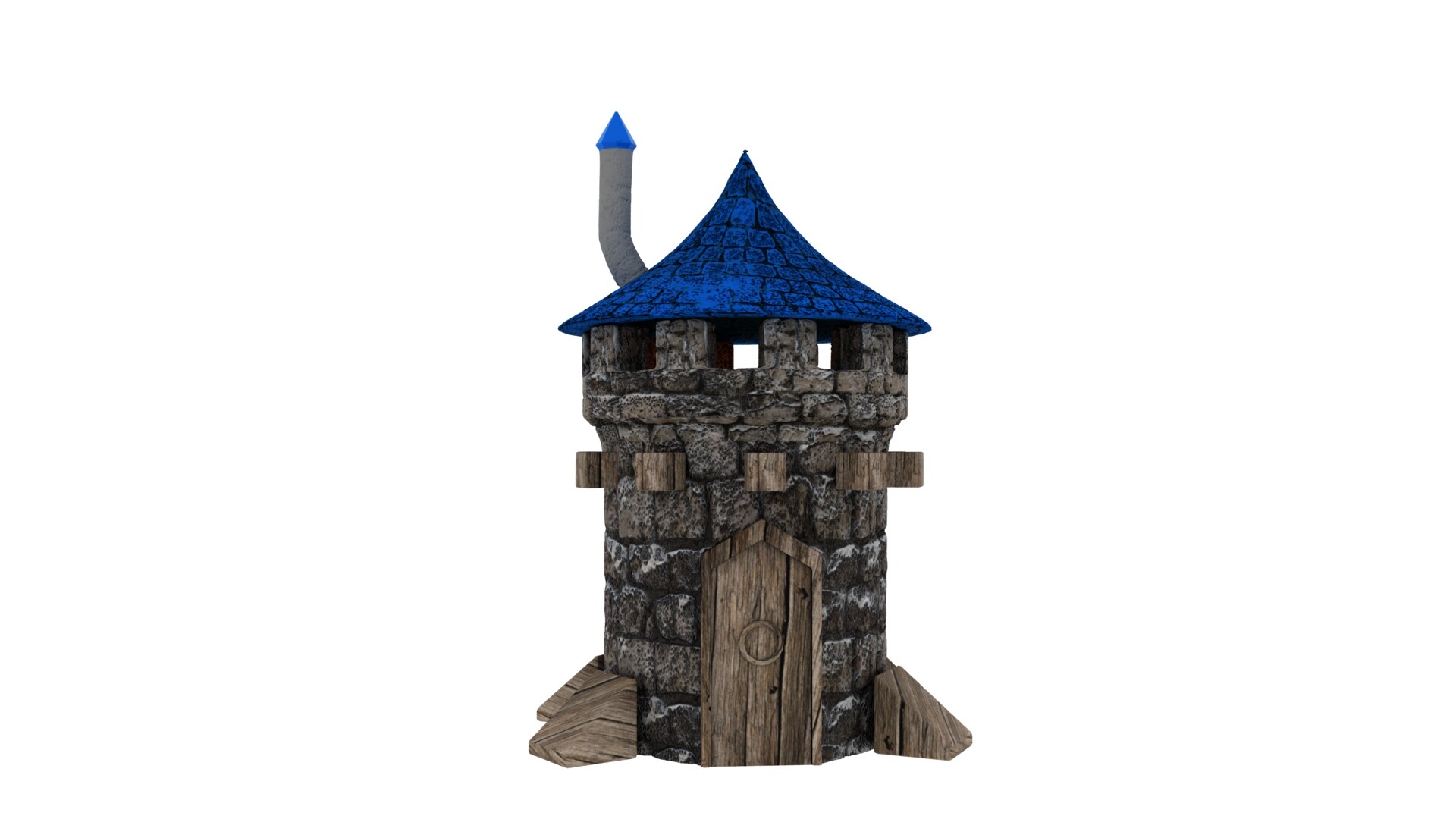ArtStation - LowPoly Wizard Tower