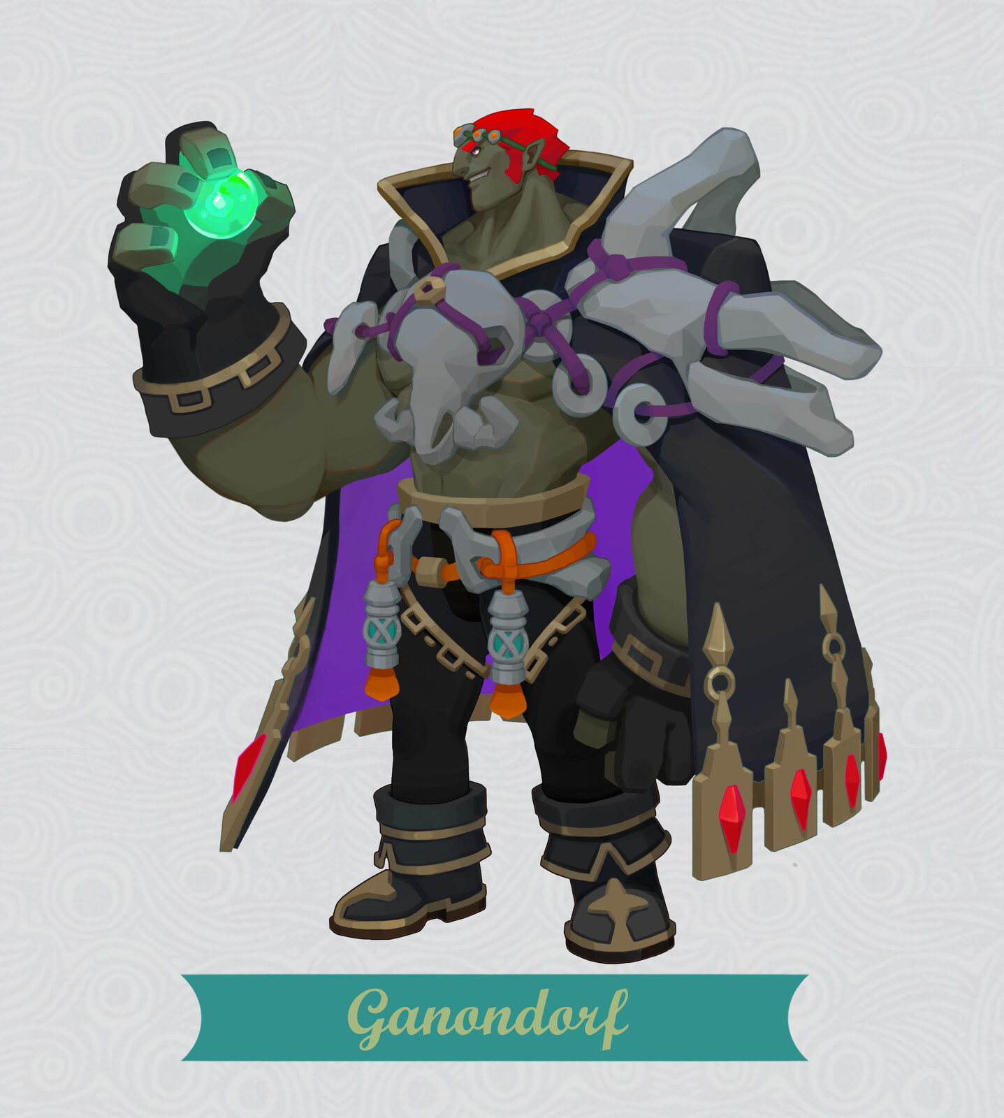 CYAN CROW - The Legend of Zelda: Power of the Triangle