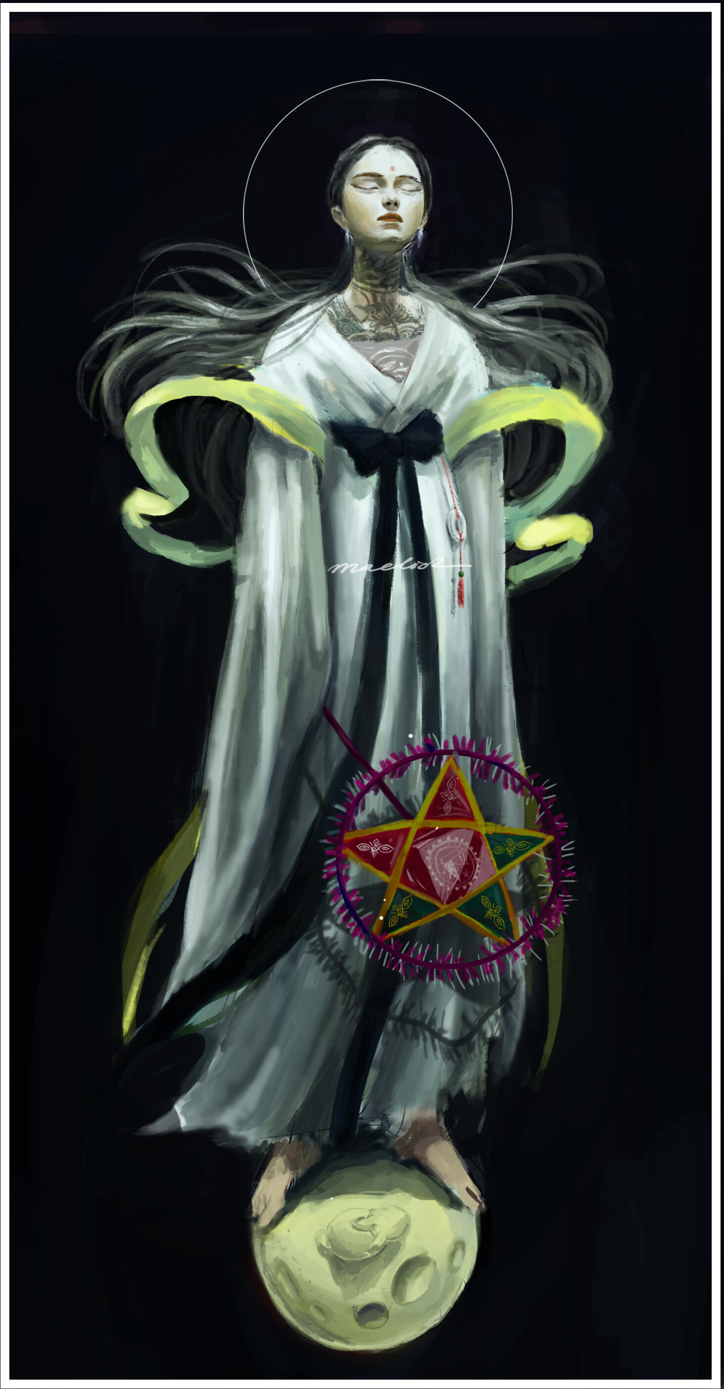 ArtStation - The Moon goddess