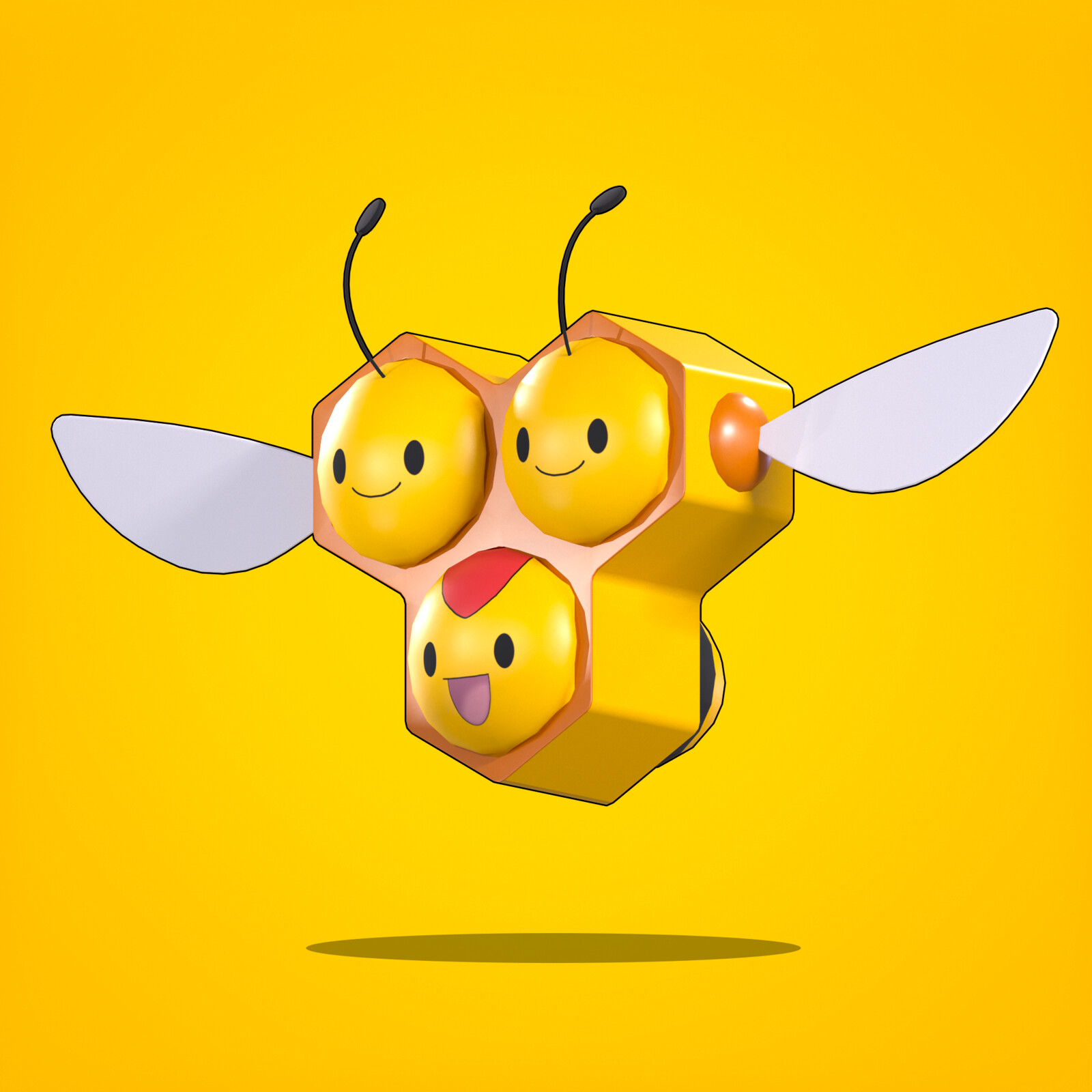 Shane Deptula - Pokemon Fan Art (Combee, Lotad, Porygon)