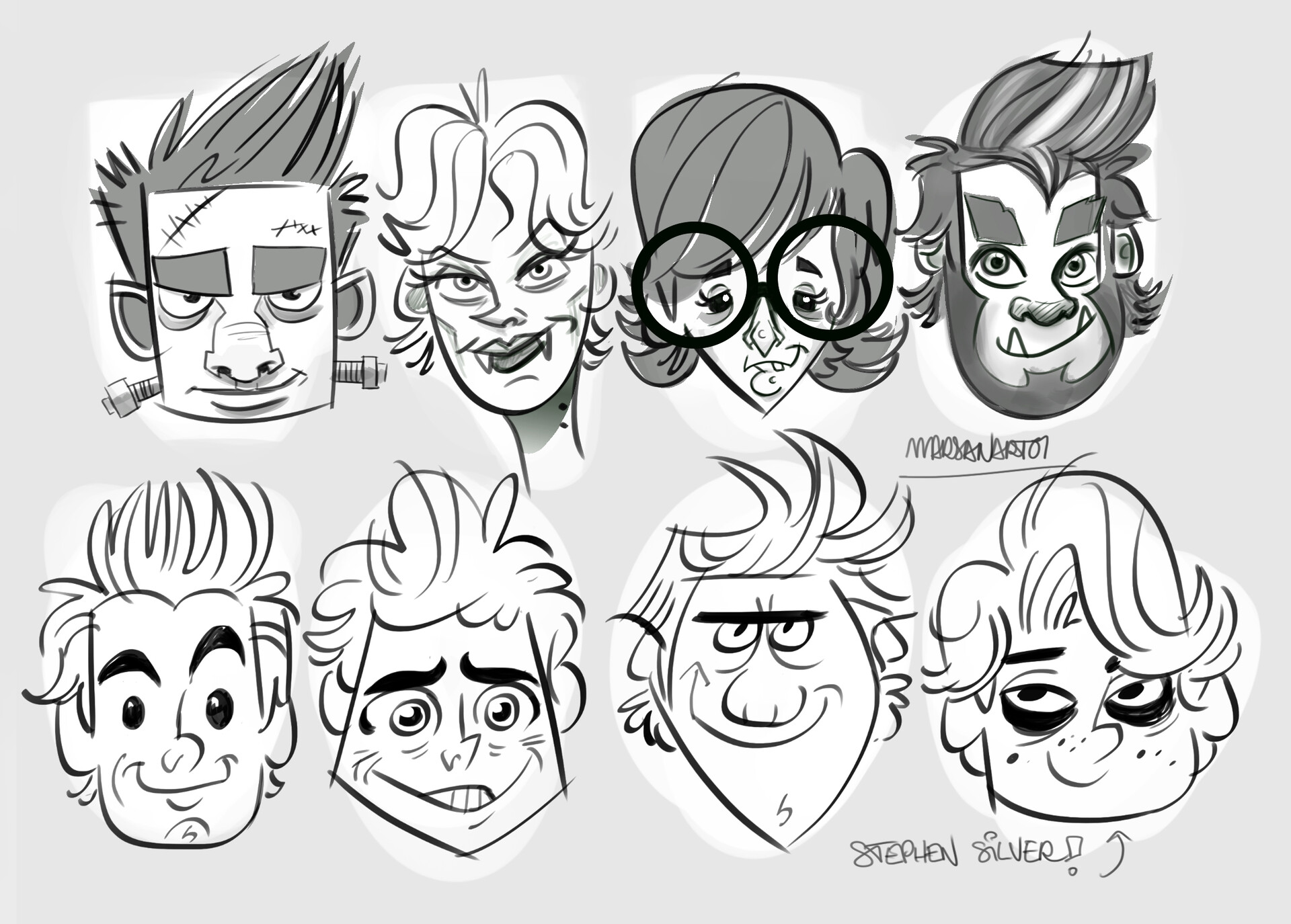 ArtStation - Stephen Silver exercise