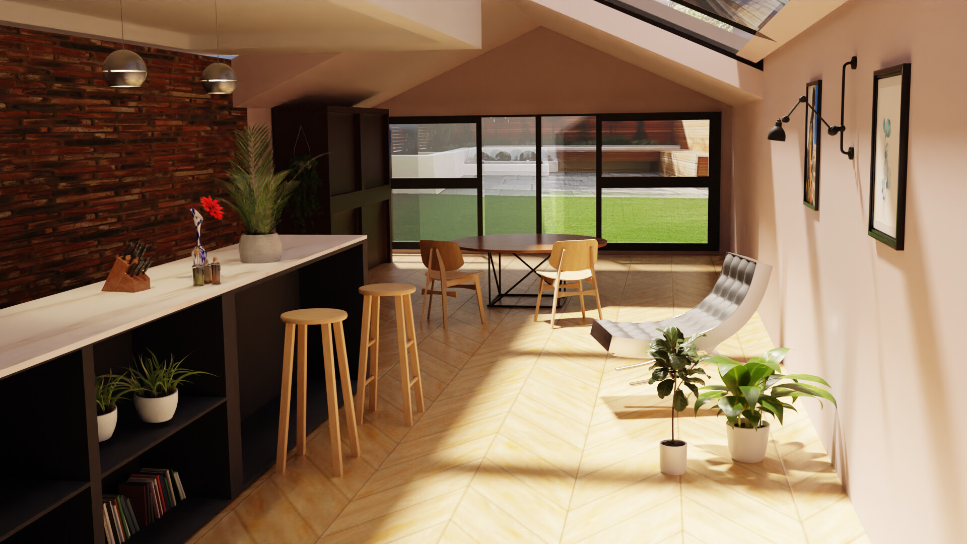 ArtStation - Modern kitchen archvis