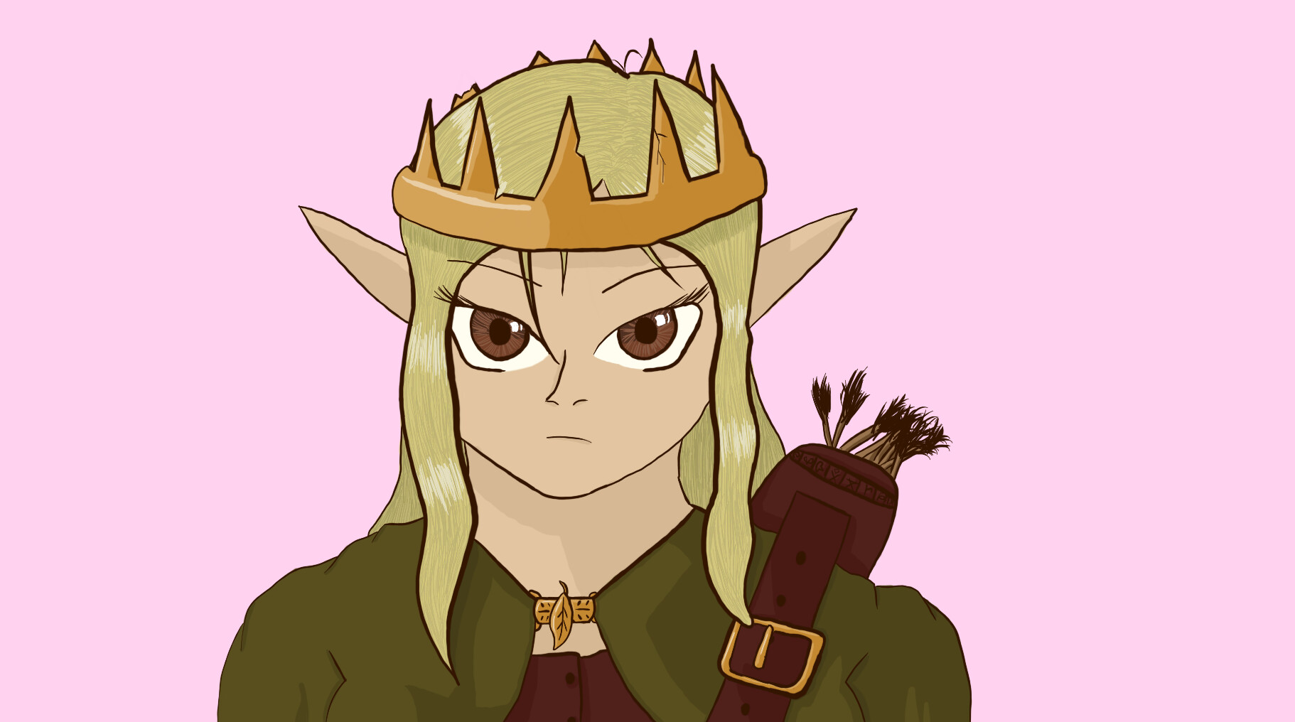 ArtStation - Elven Princess Headshot