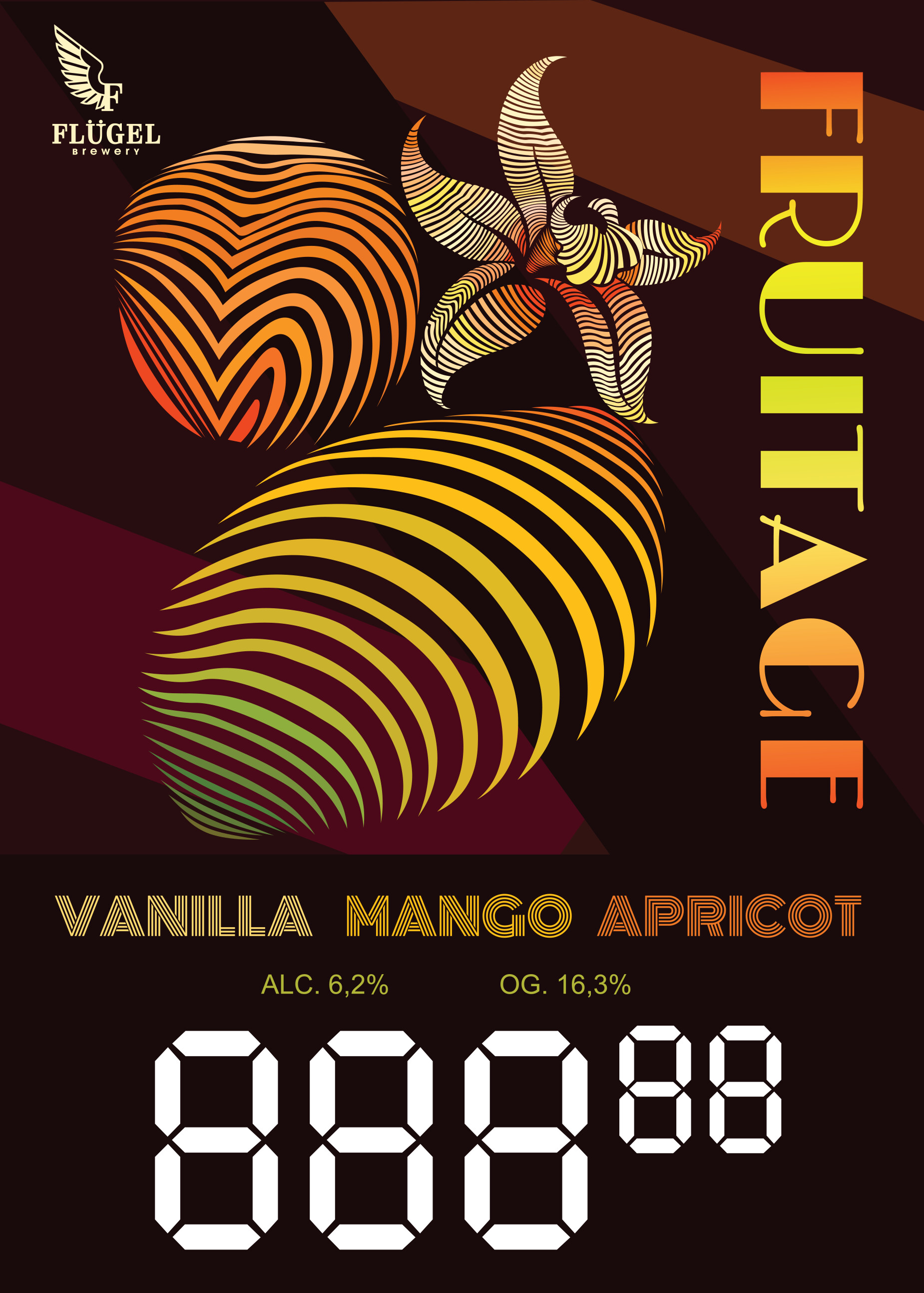 Alt Unicorn - Разработка и верстка этикетки для пива FRUITAGE ...