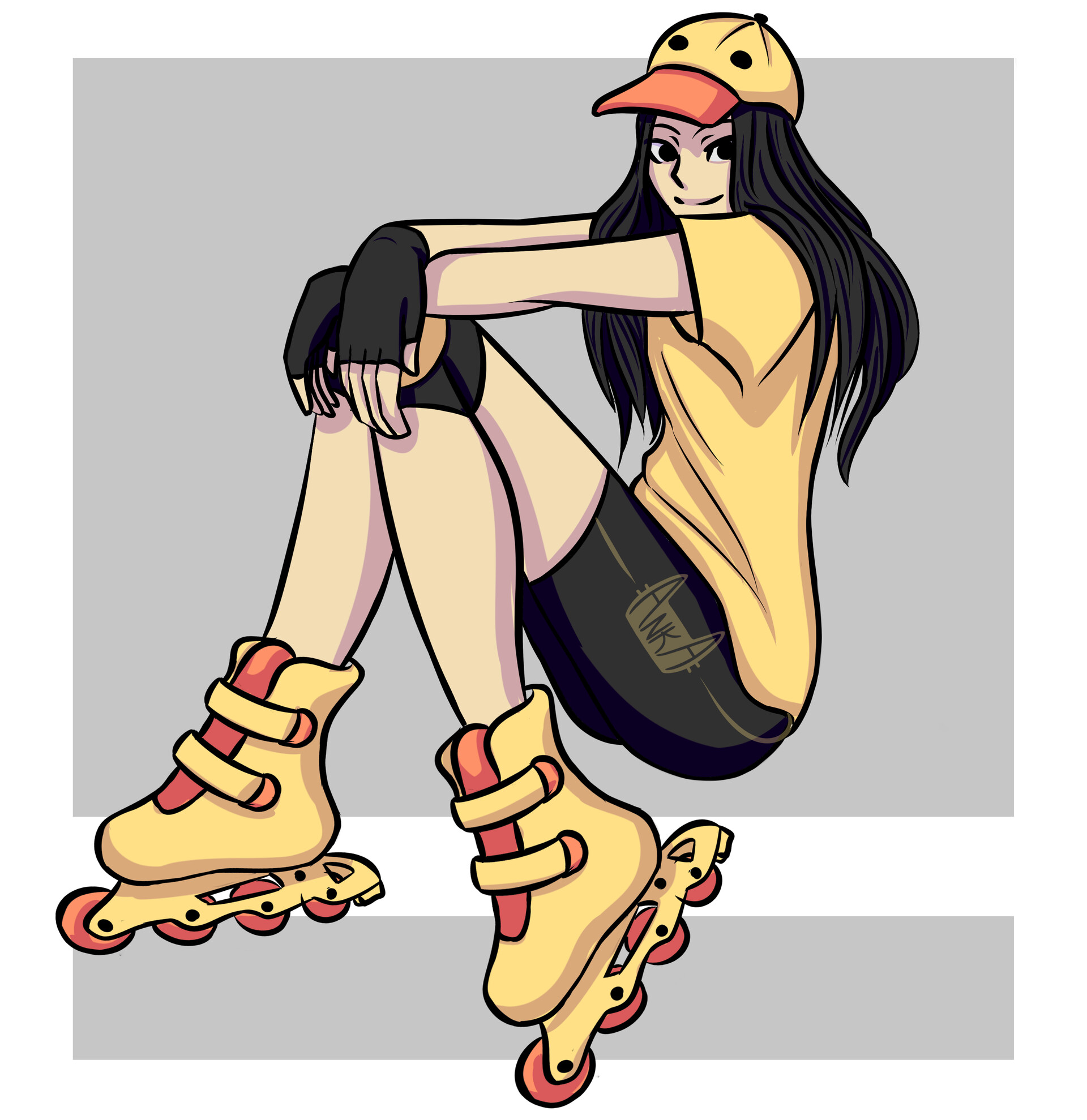 ArtStation - Duck Rollerblade