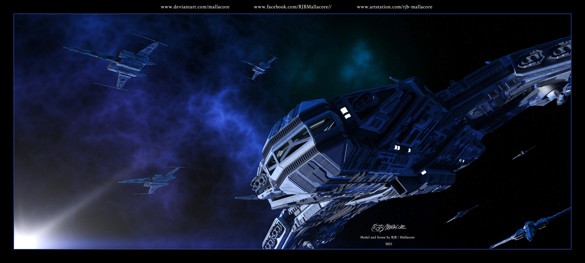 ArtStation - Stargate - Ancient Fleet - 2021