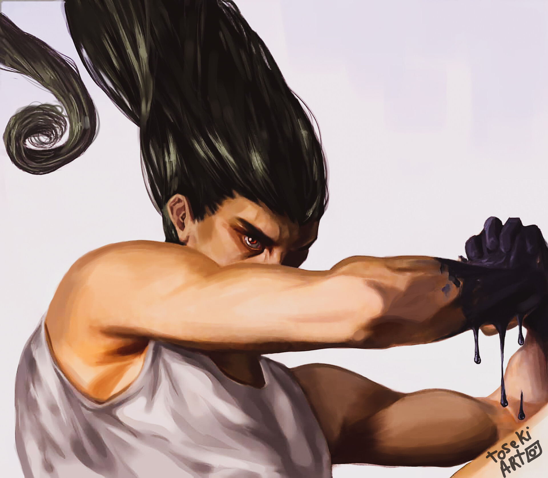 ArtStation - Gon the fallen angel