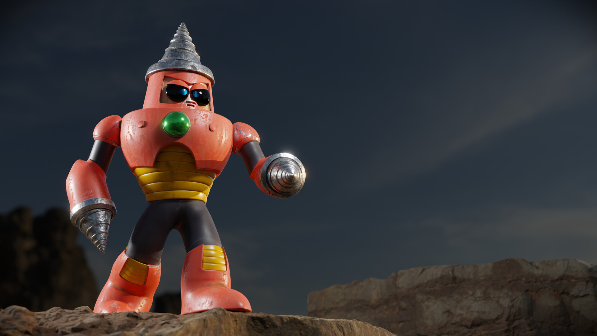 ArtStation - Drill Man