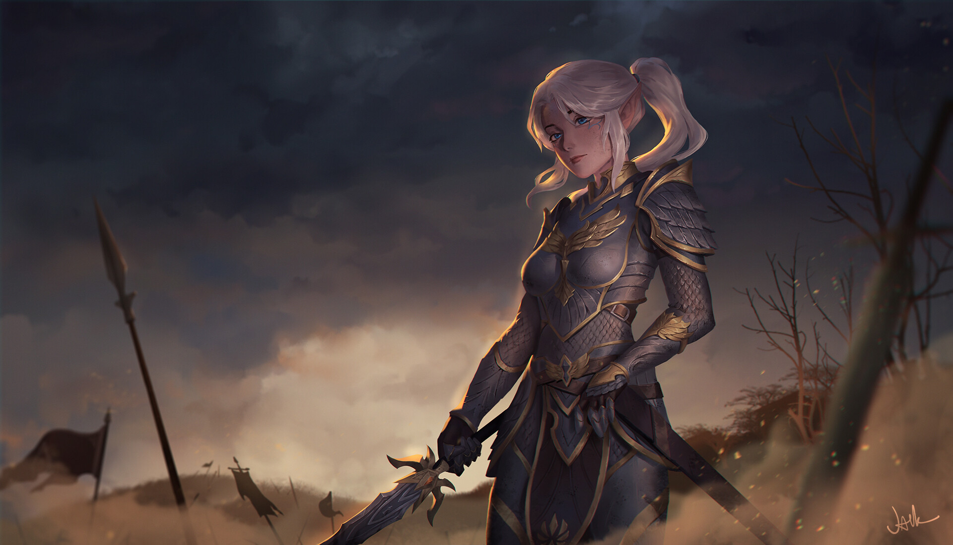 ArtStation - Elder Scrolls Commission