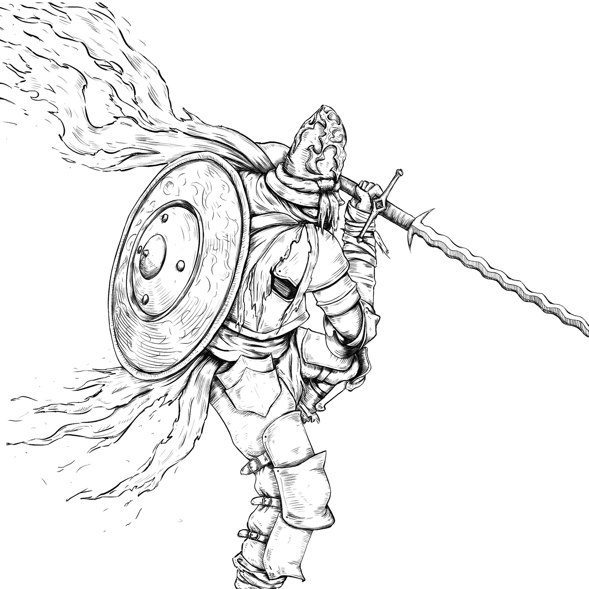 Looris - Holy Knight Hodrick (DS3 Fanart)
