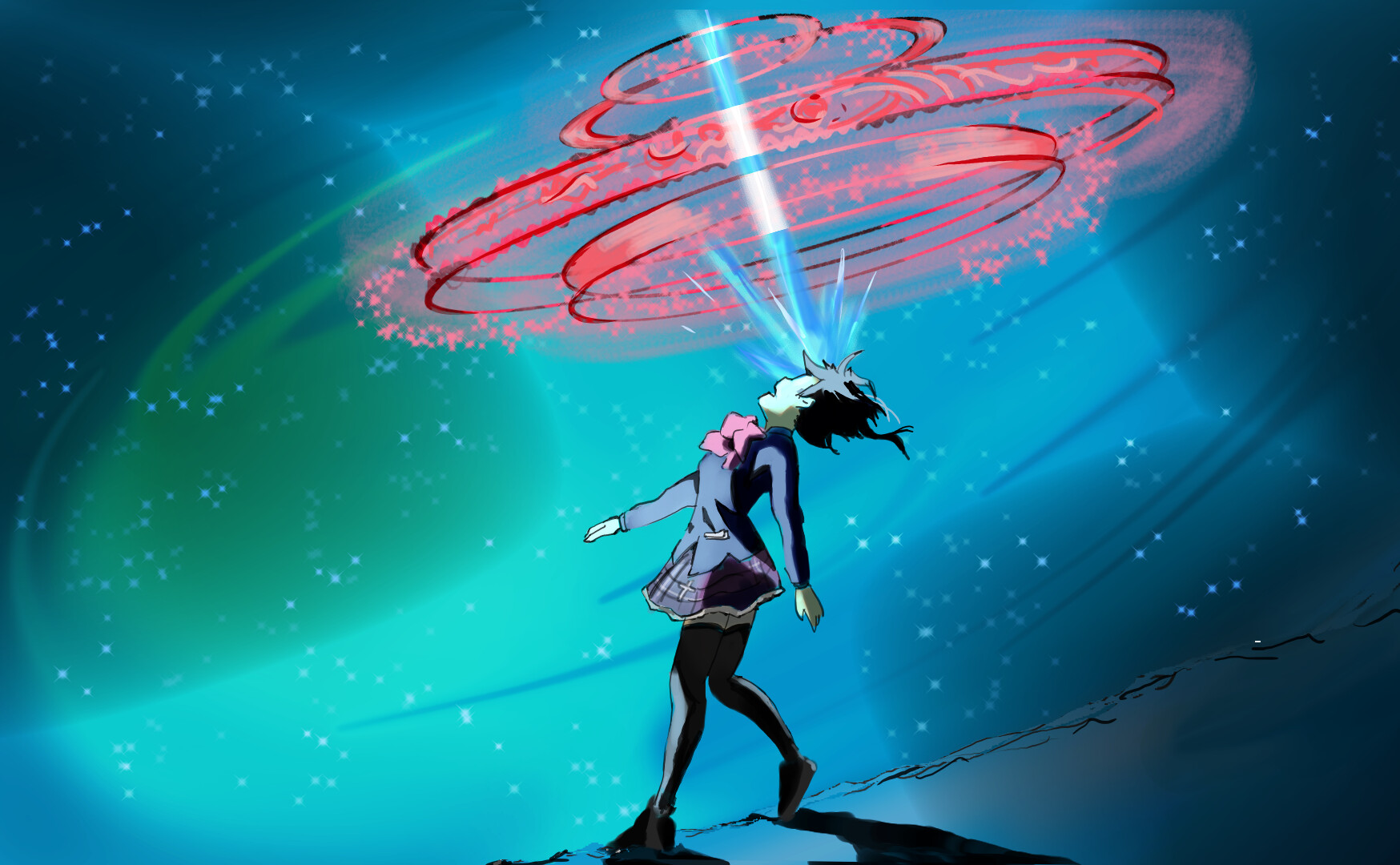 ArtStation - Rikka's Eye beam