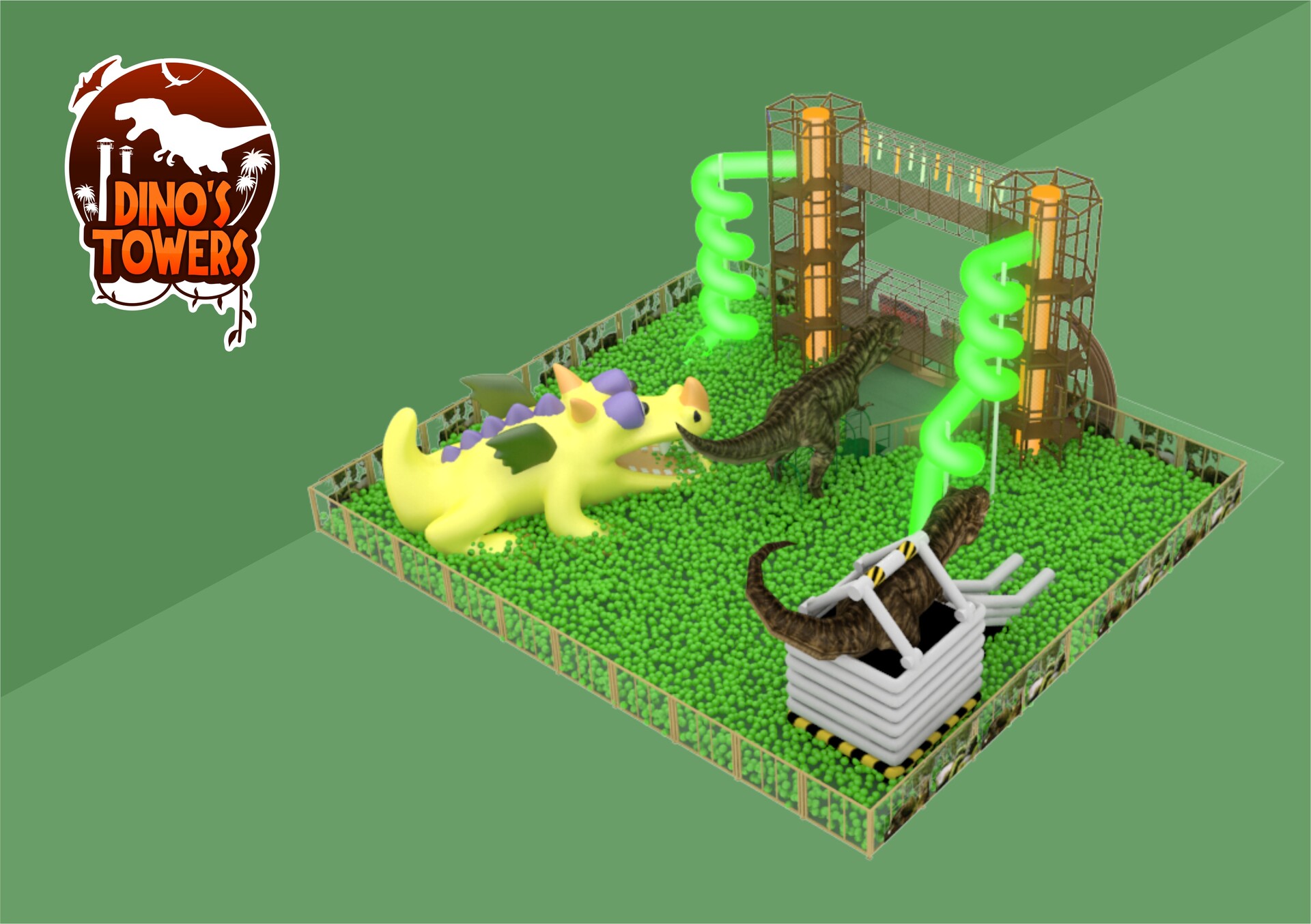 ArtStation - Dino's Tower - Event