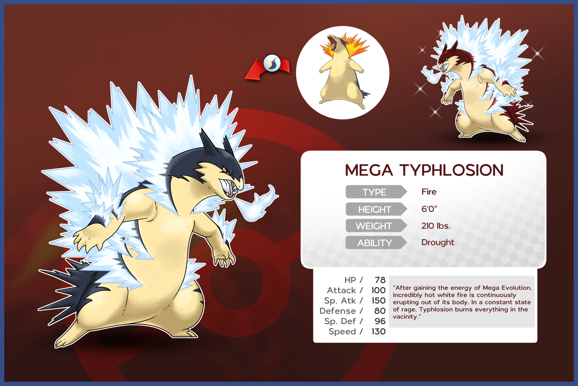 Typhlosion Evolution Chart