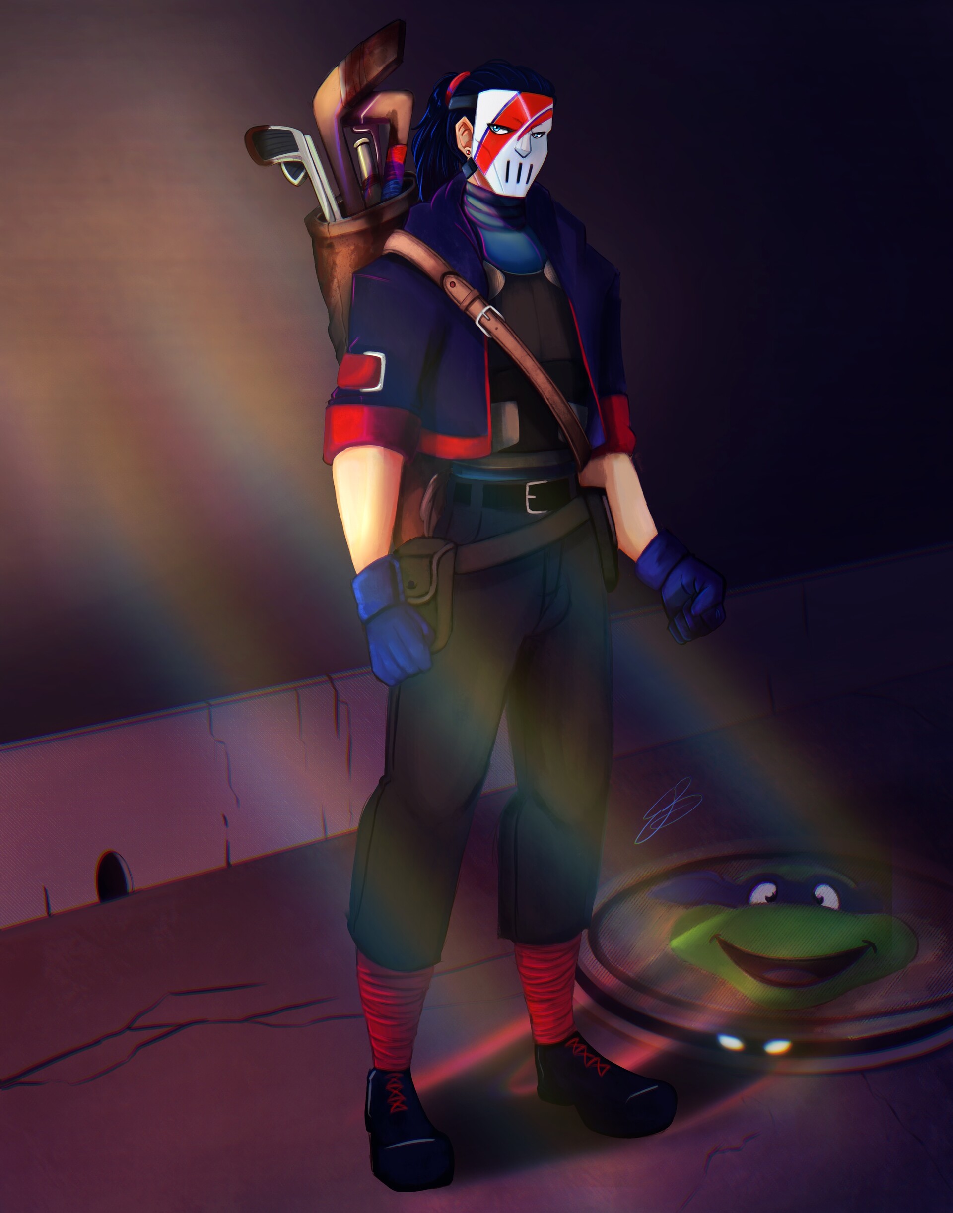 ArtStation - Casey Jones concept art