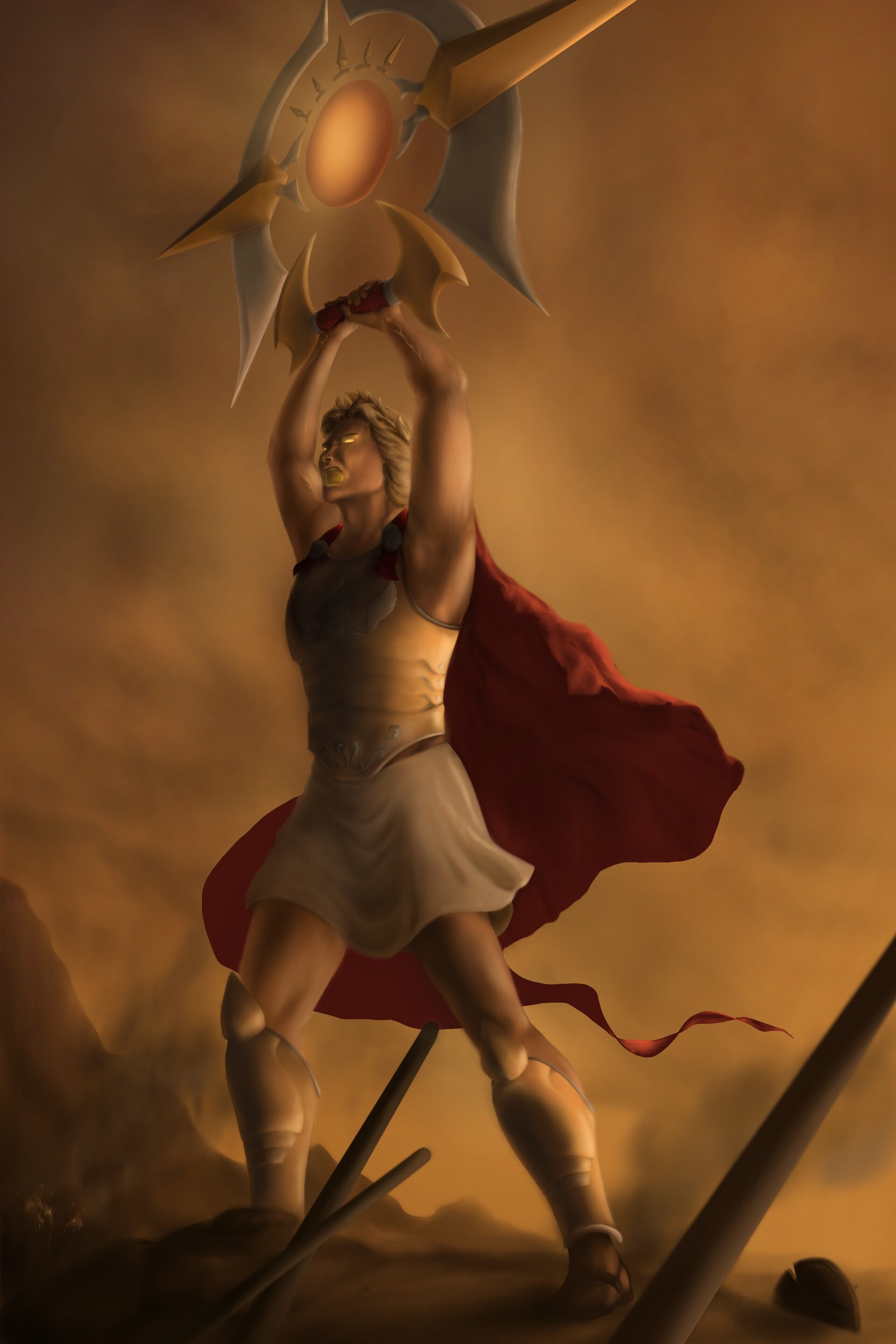 ArtStation - Helios, Victorious concept