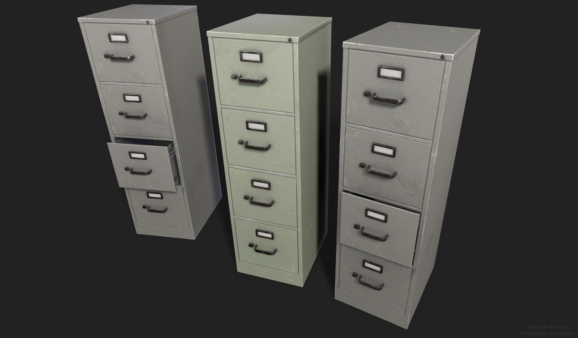 Natalie Morcos - Police Station - Props