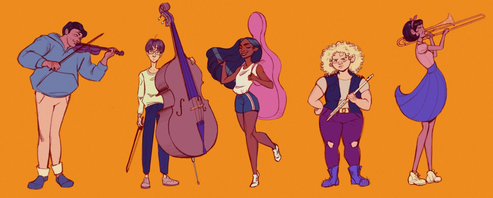 ArtStation - Orchestra Dorks