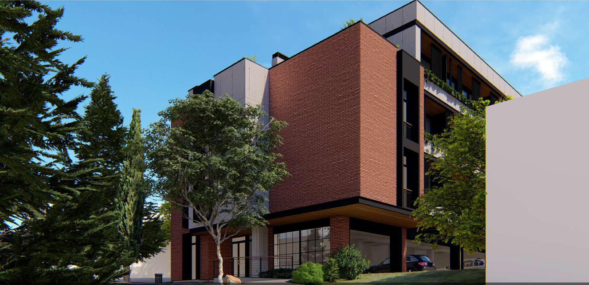 ArtStation - Hotel Building - Tbilisi, Gutani str.