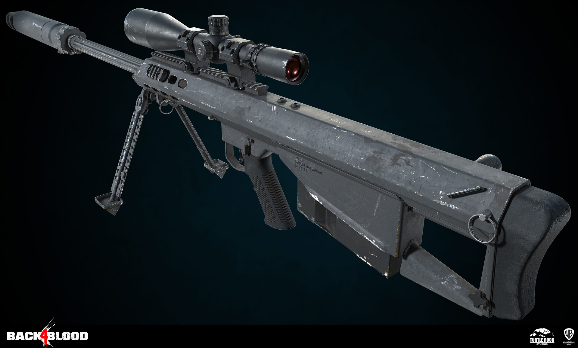 Back 4 Blood — Barrett M95 by Brad Boyles — ProUser.Me