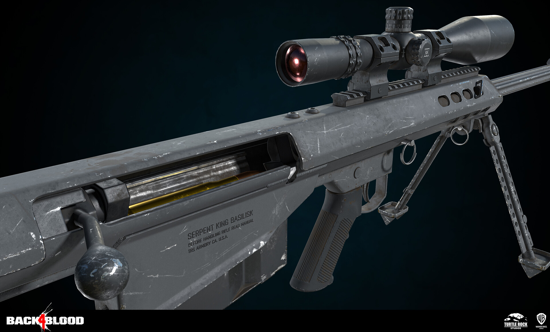 Brad Boyles - Back 4 Blood - Barrett M95