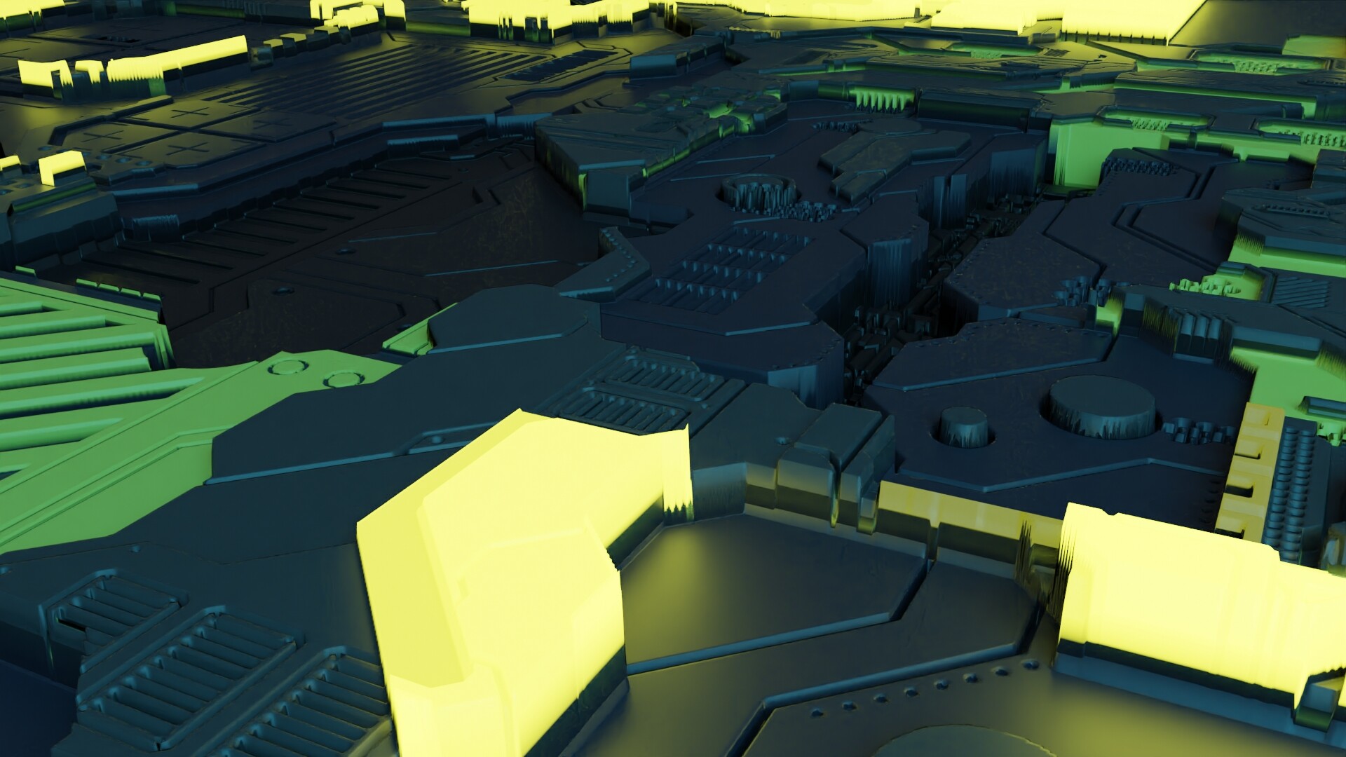 Varun Ambulgekar - Sci fi Floor made with JS placement