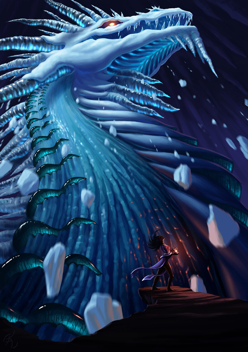 ArtStation - Summoning the Ice Lord