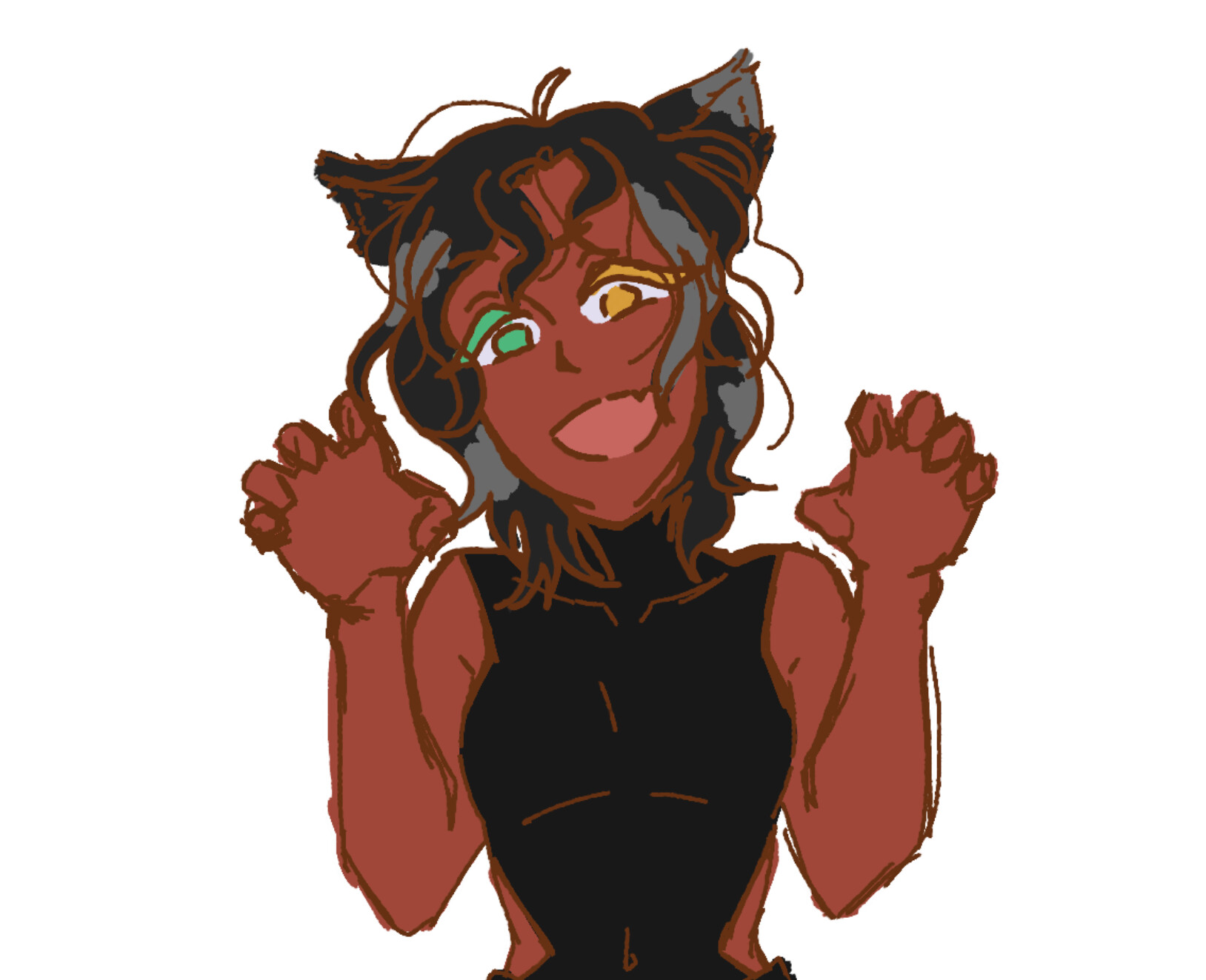 ArtStation - Shinobu work in progress