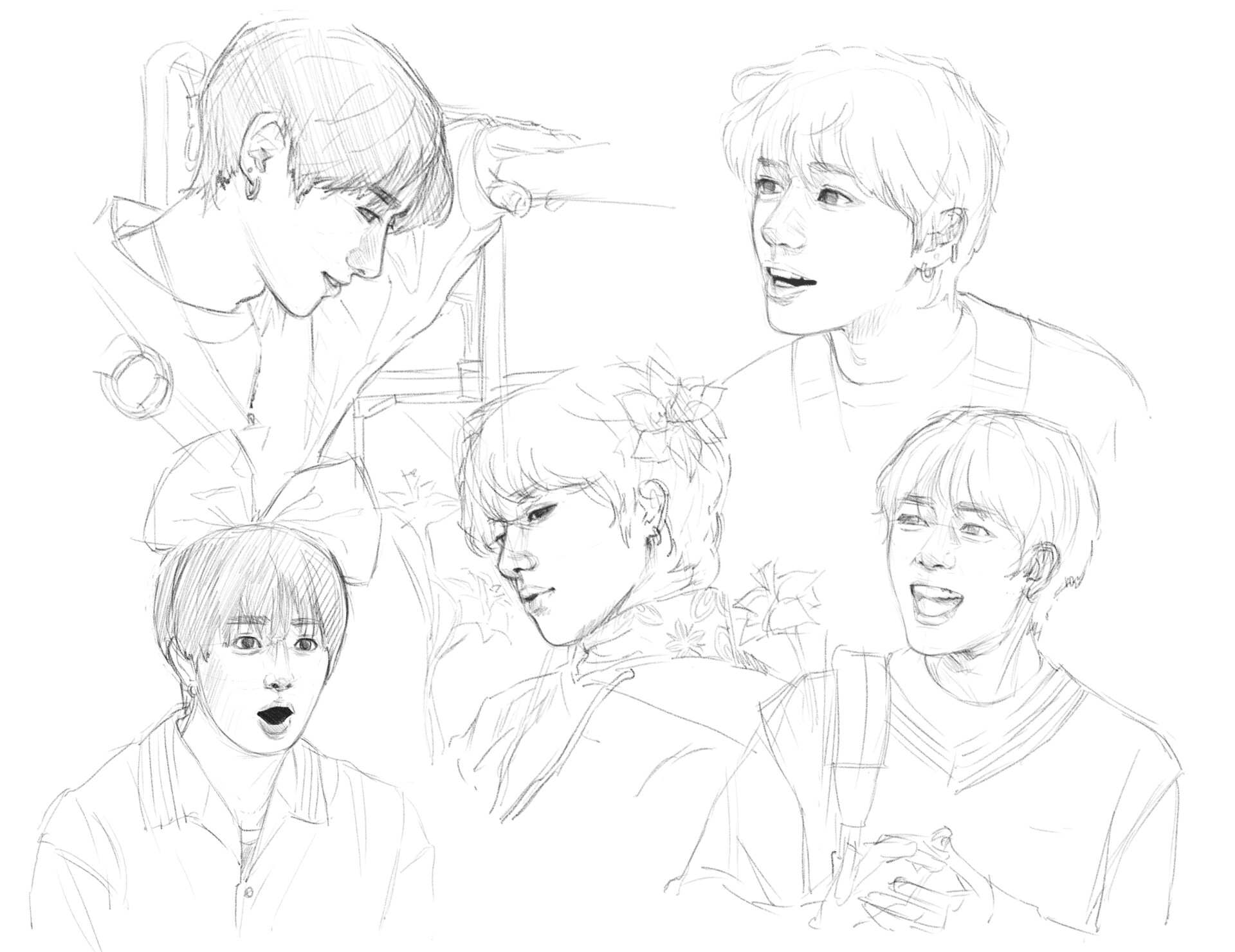 ArtStation - sketch compilation1