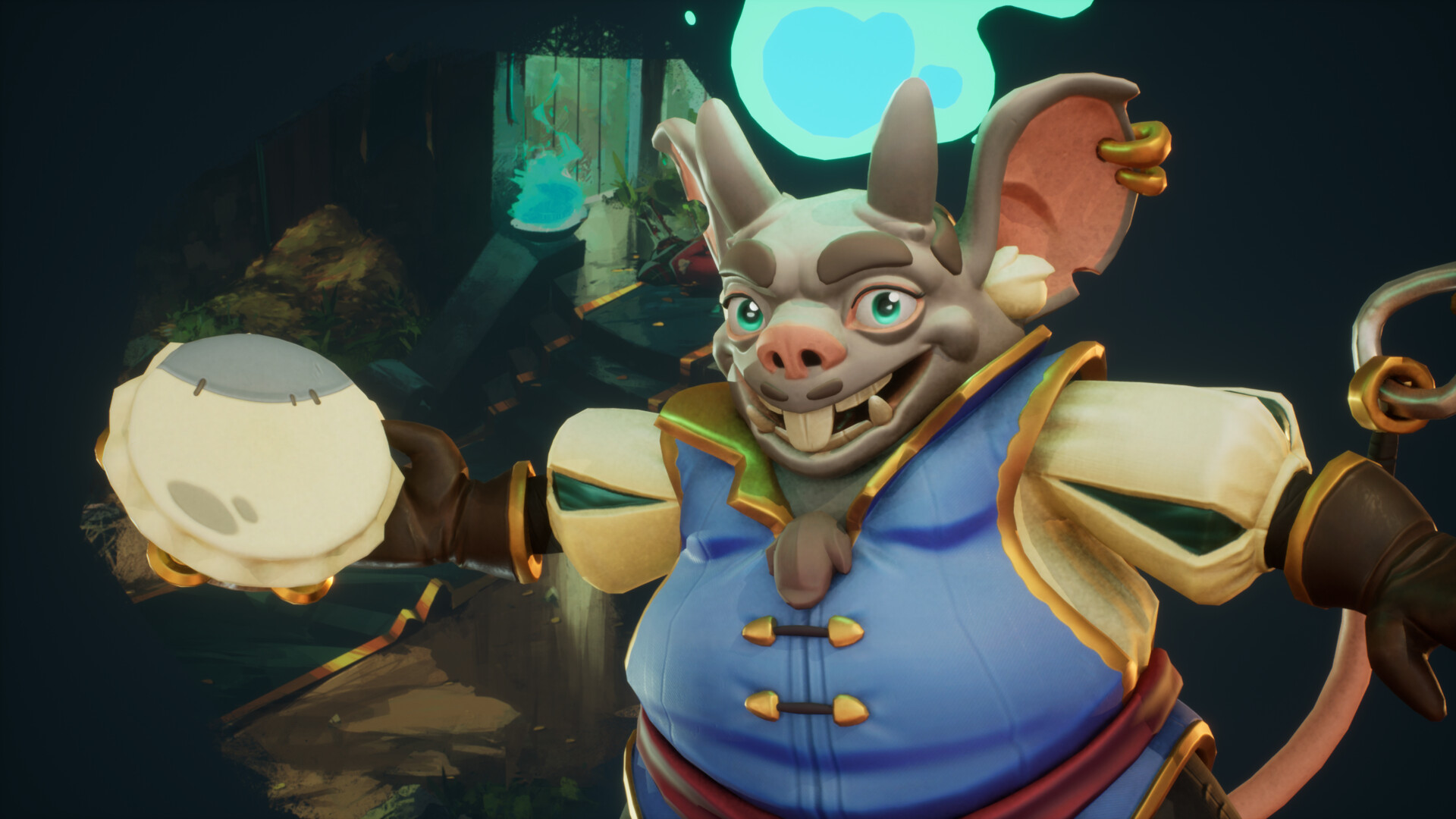 ArtStation - The Cursed Bard - 3D character