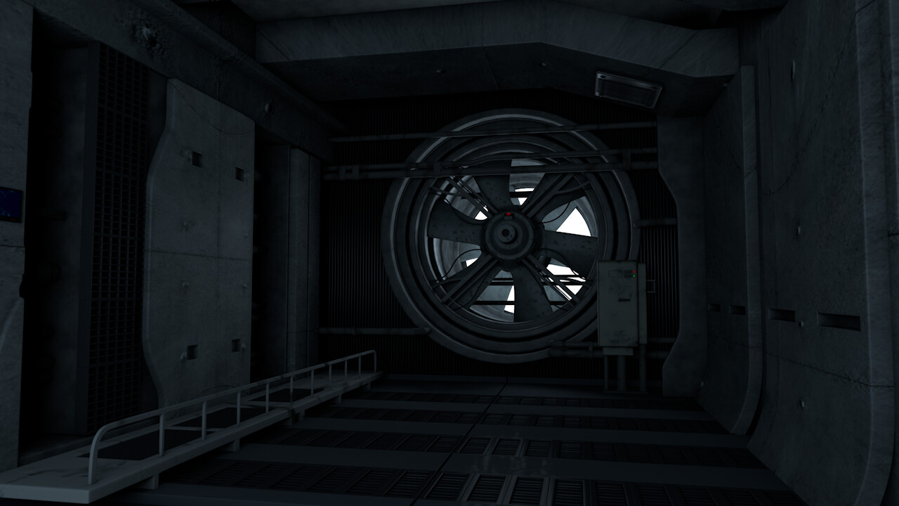 ArtStation - Cooling-Fan room
