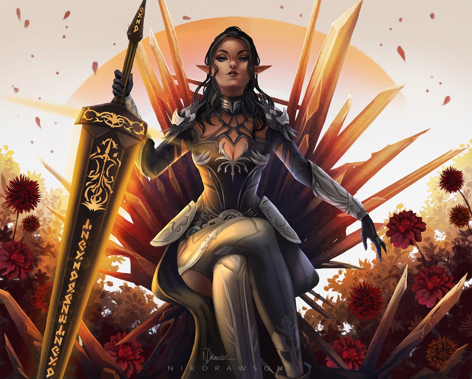 ArtStation - FFXIV Commission: Elezen