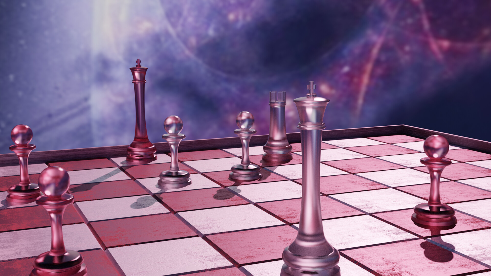 ArtStation - space chess