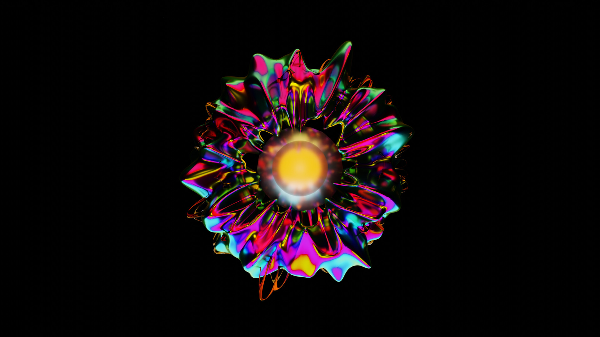 Josh Rai - C4D Reactive sound visualiser