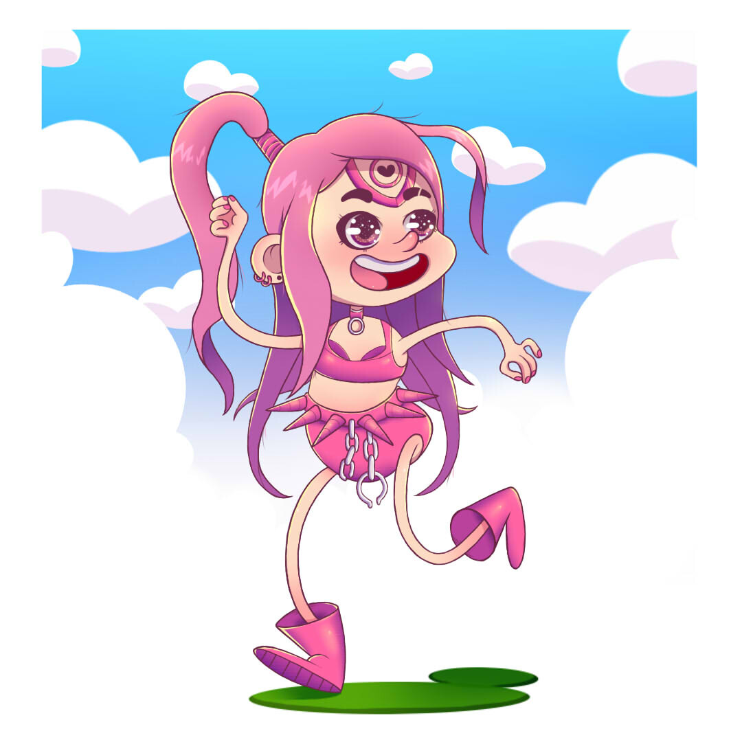 Matheus Silveira - Lady gaga ( Stupid love ) - Character design