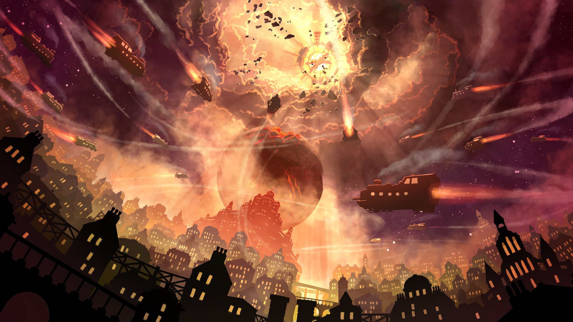 ArtStation - Sunless Skies Fanart Drop 1: Clockwork Sun