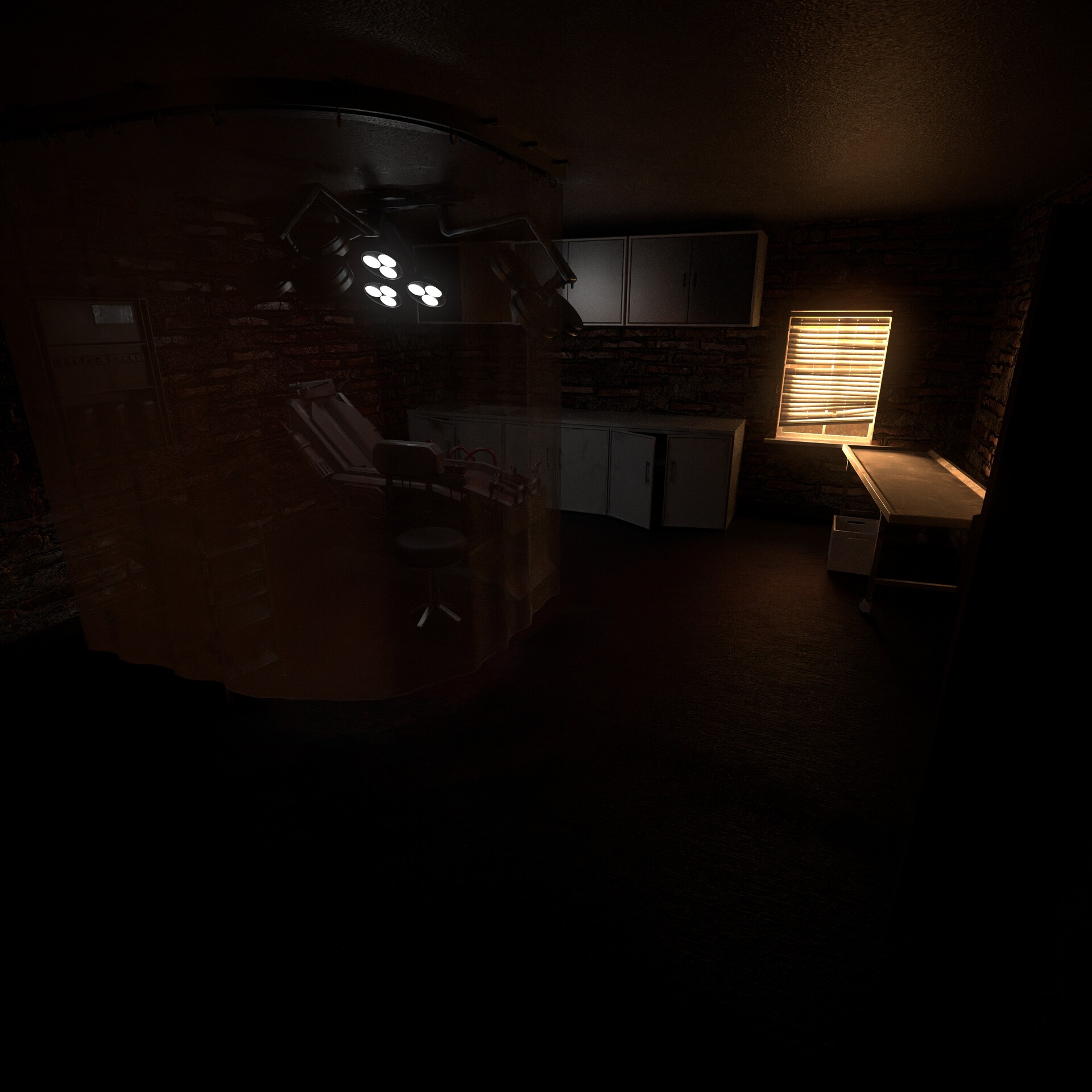 ArtStation - CyberPunk Surgery Room 2