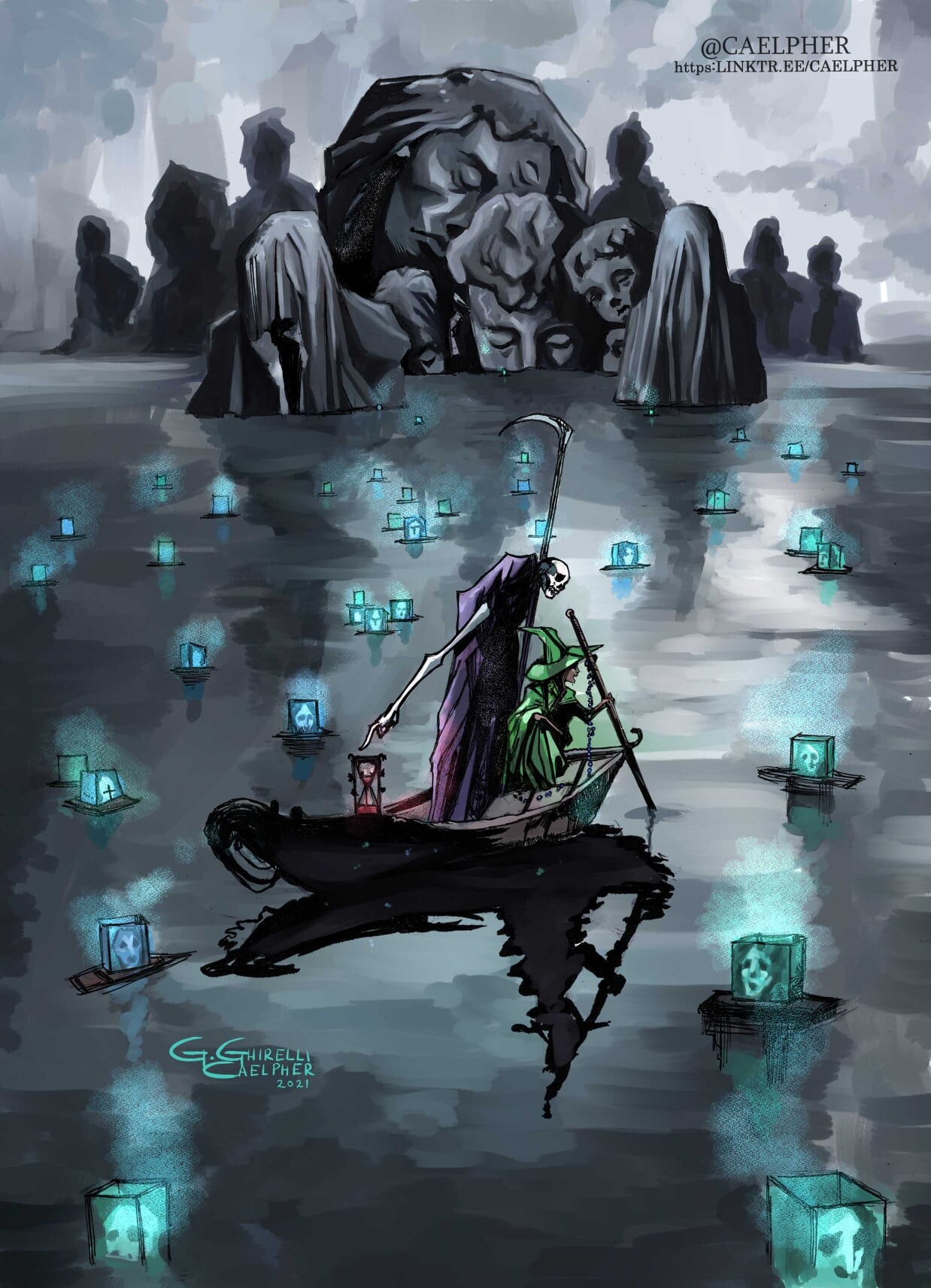 ArtStation - Do not wake the sleeping angels