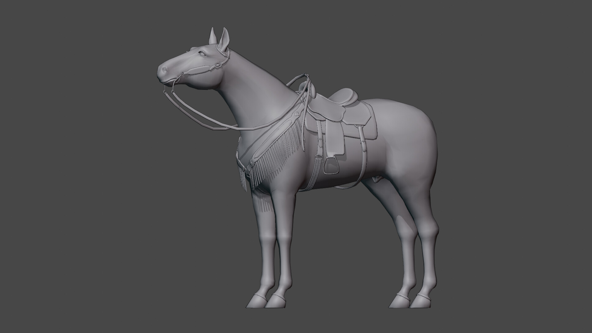 ArtStation - Barrel Racing Tack.