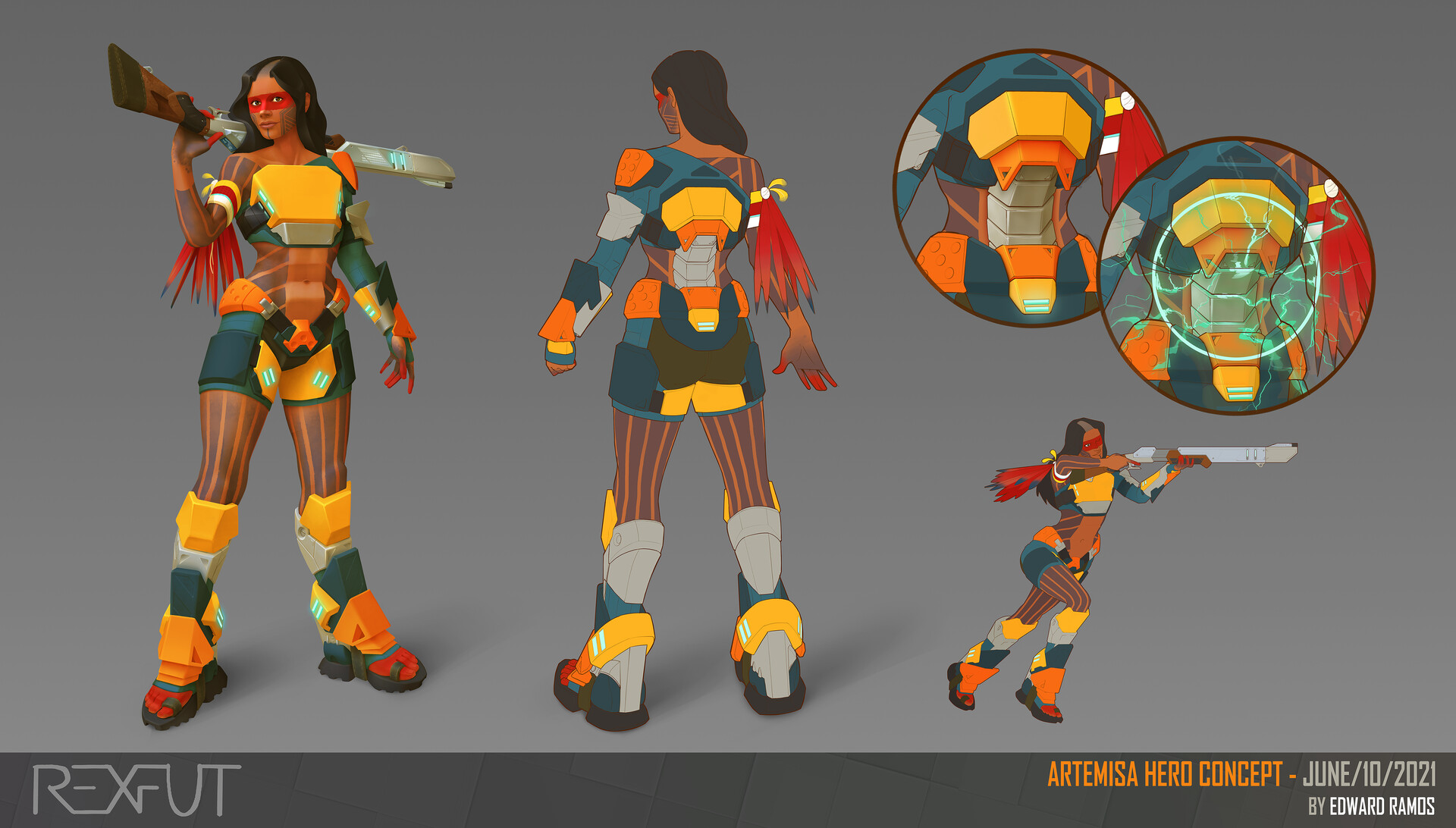 Edward Ramos - Kayapo Hero Artemisa