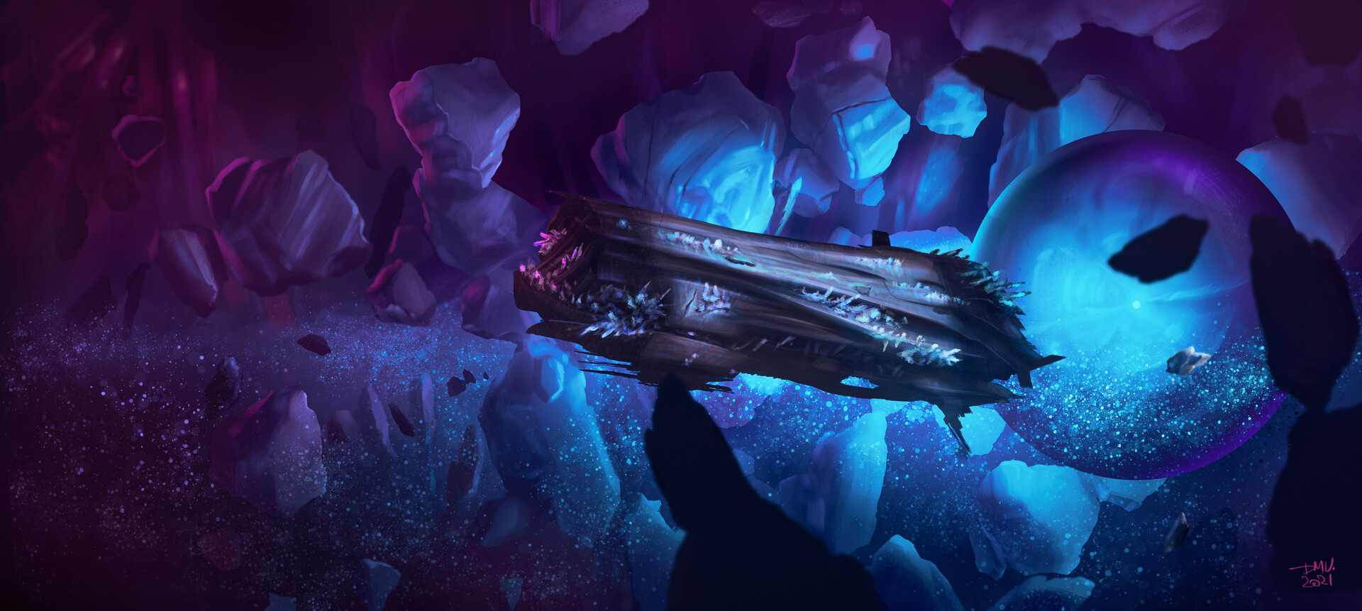 ArtStation - Ancient Starship