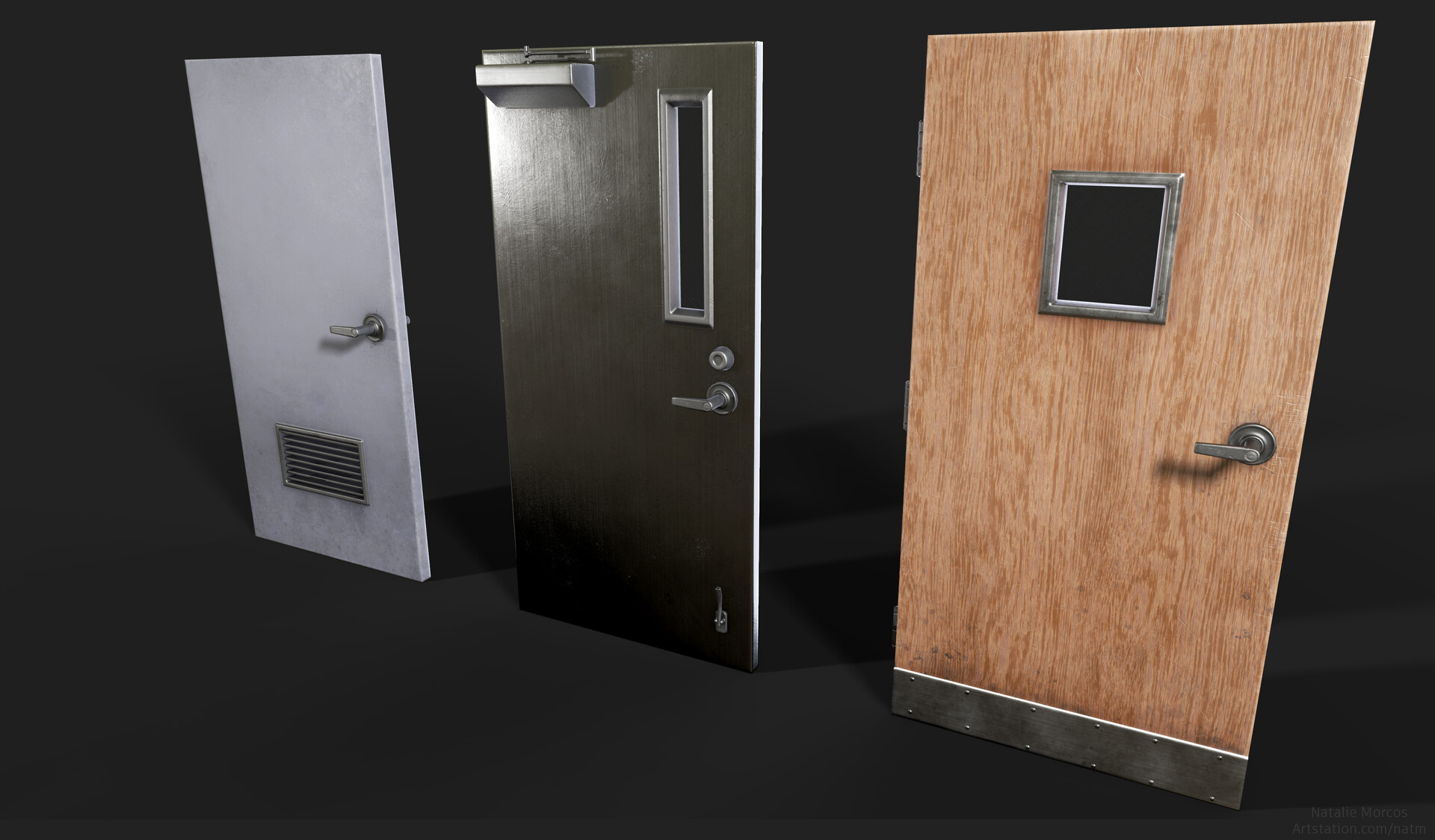 Natalie Morcos - Police Station - Props