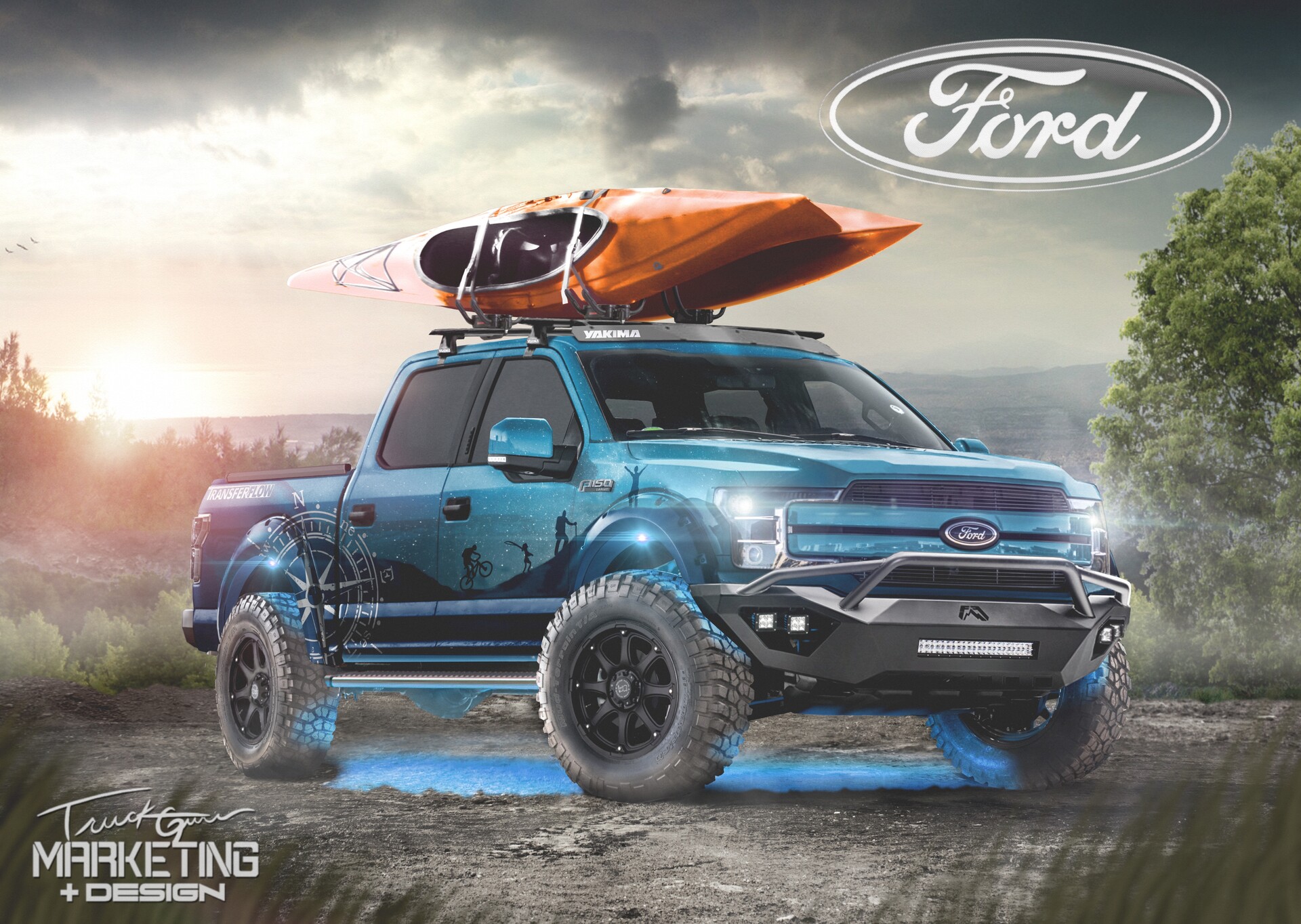 ArtStation - Ford F150 feature