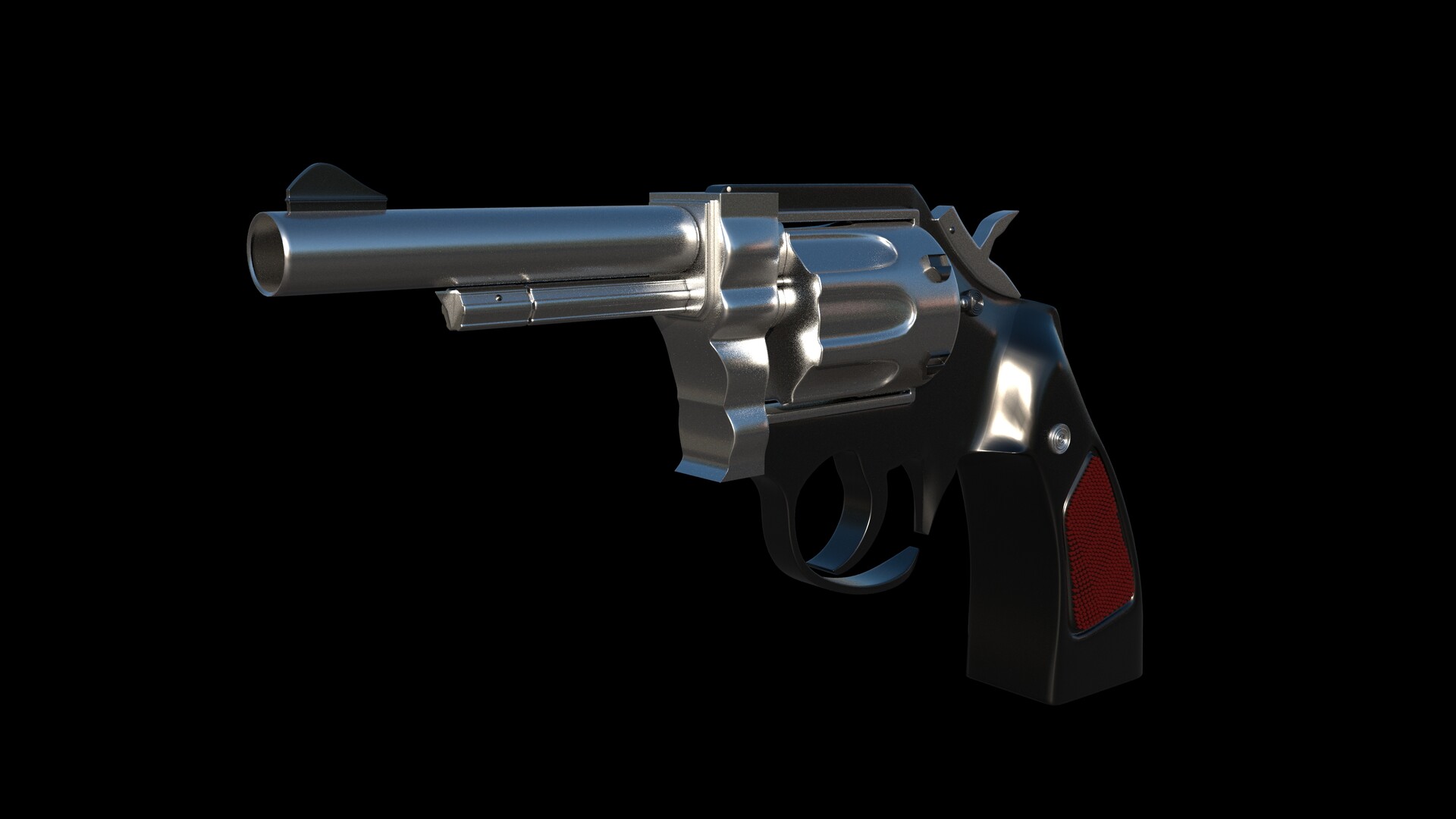 ArtStation - Revolver 3D Model
