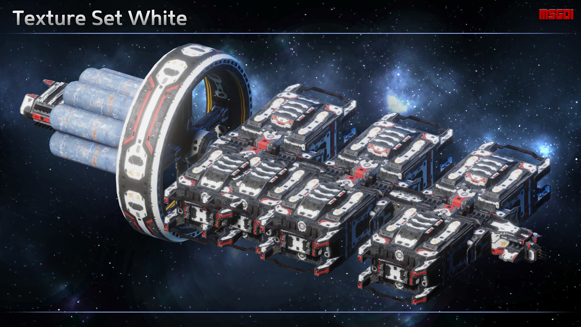 Cool Space Ship Colony