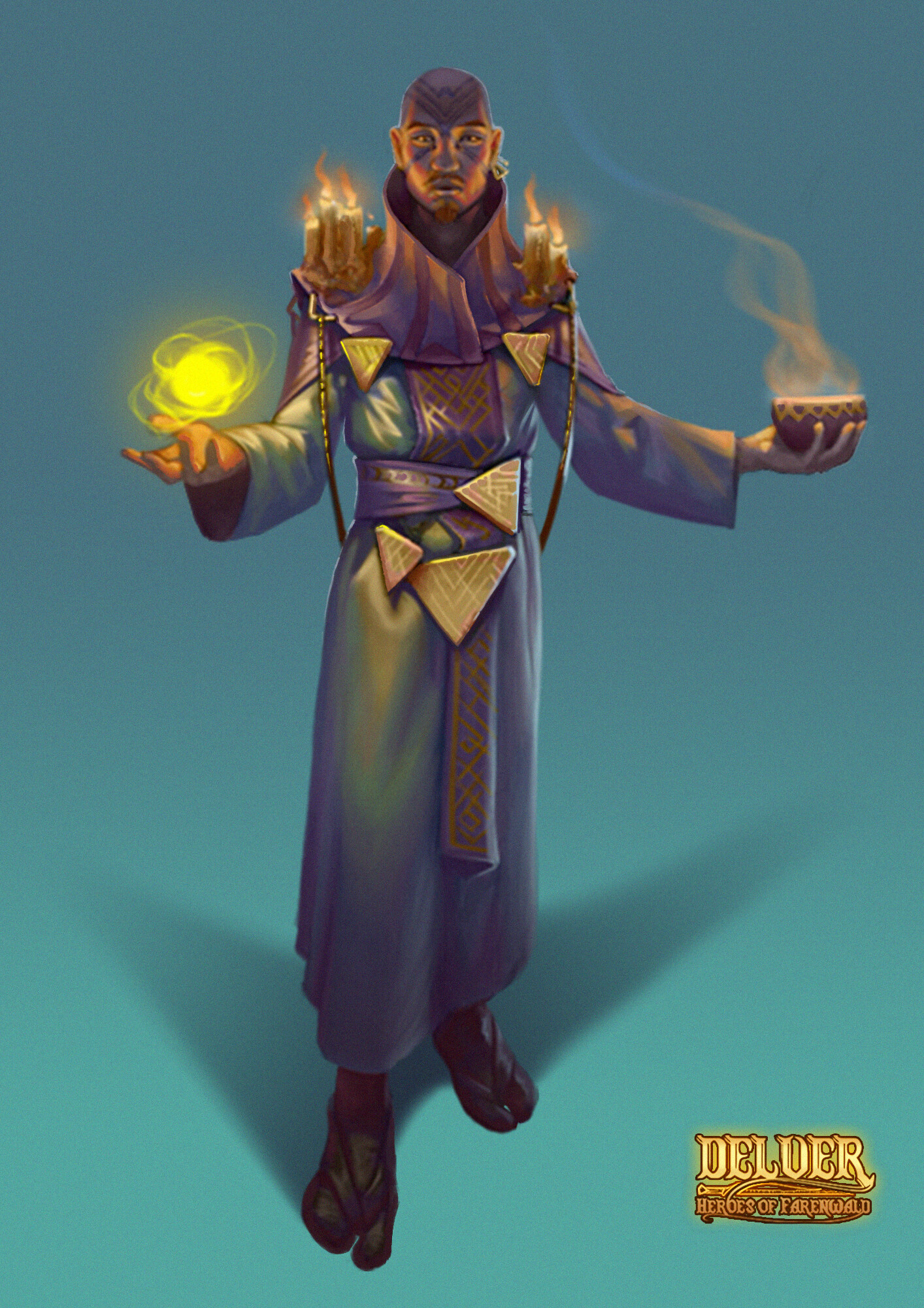 ArtStation - Priest character class for Tabletop RPG