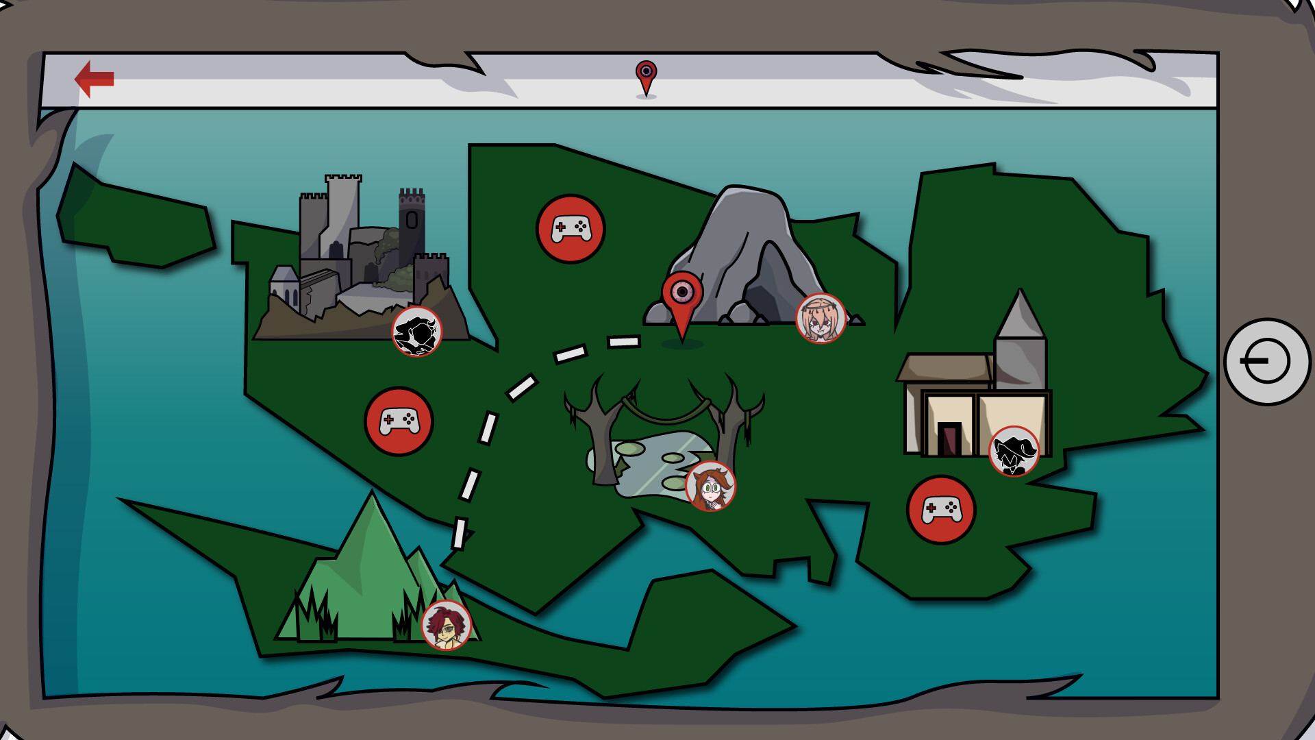 Fatin Maisarah - UI for an Imaginary Dating Sim Game