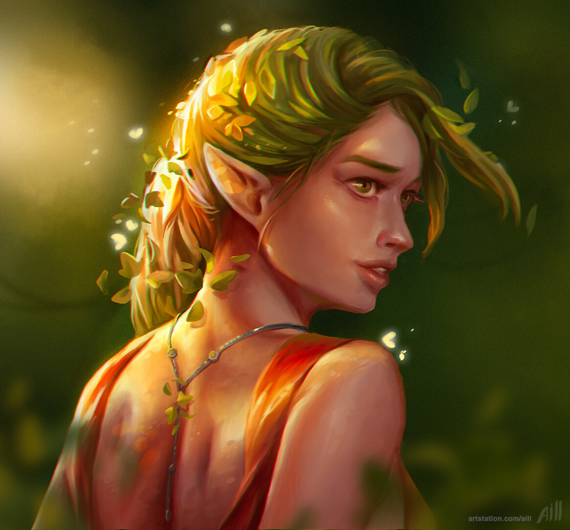 ArtStation - Wood Elf