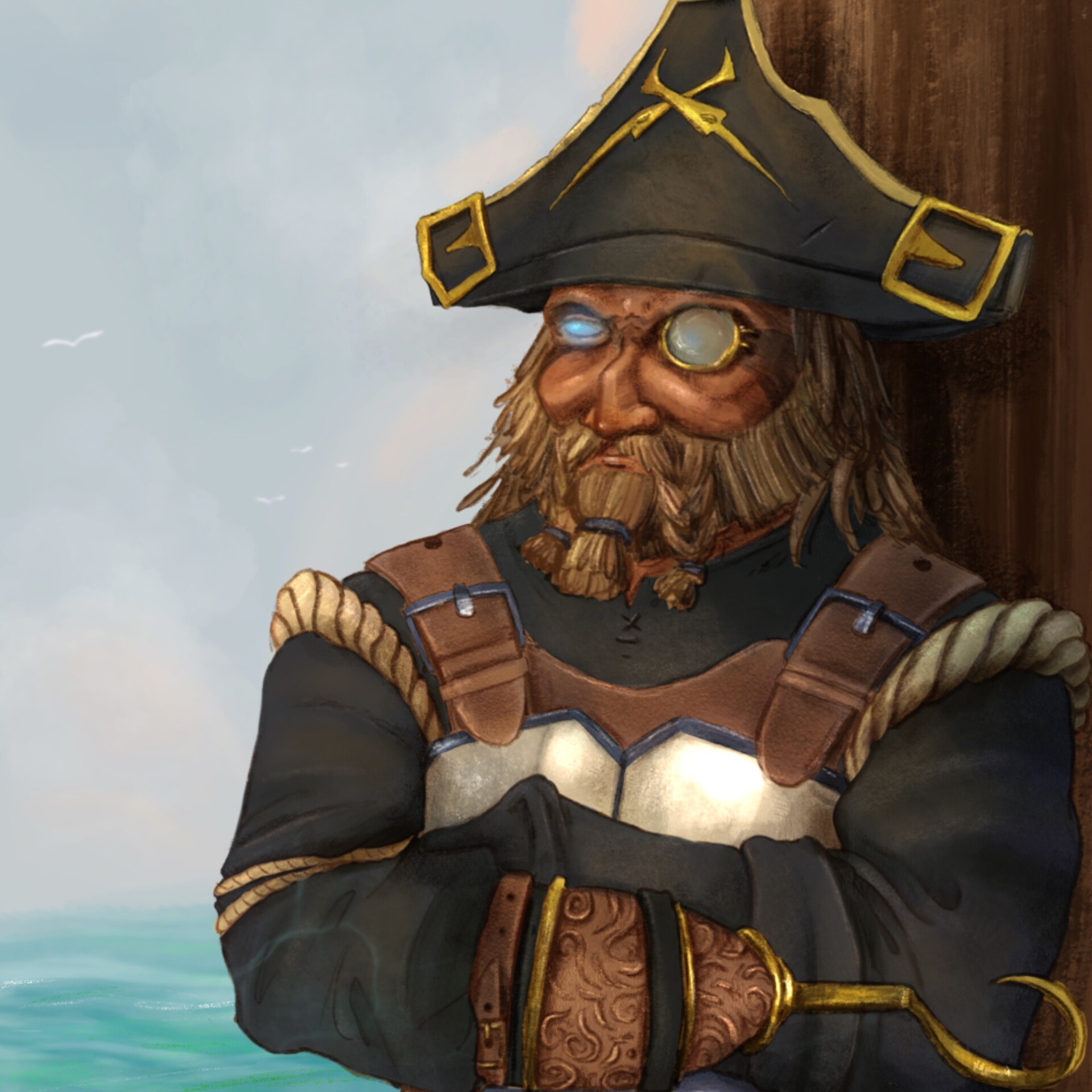 ArtStation - Sea of thieves inspired character concept