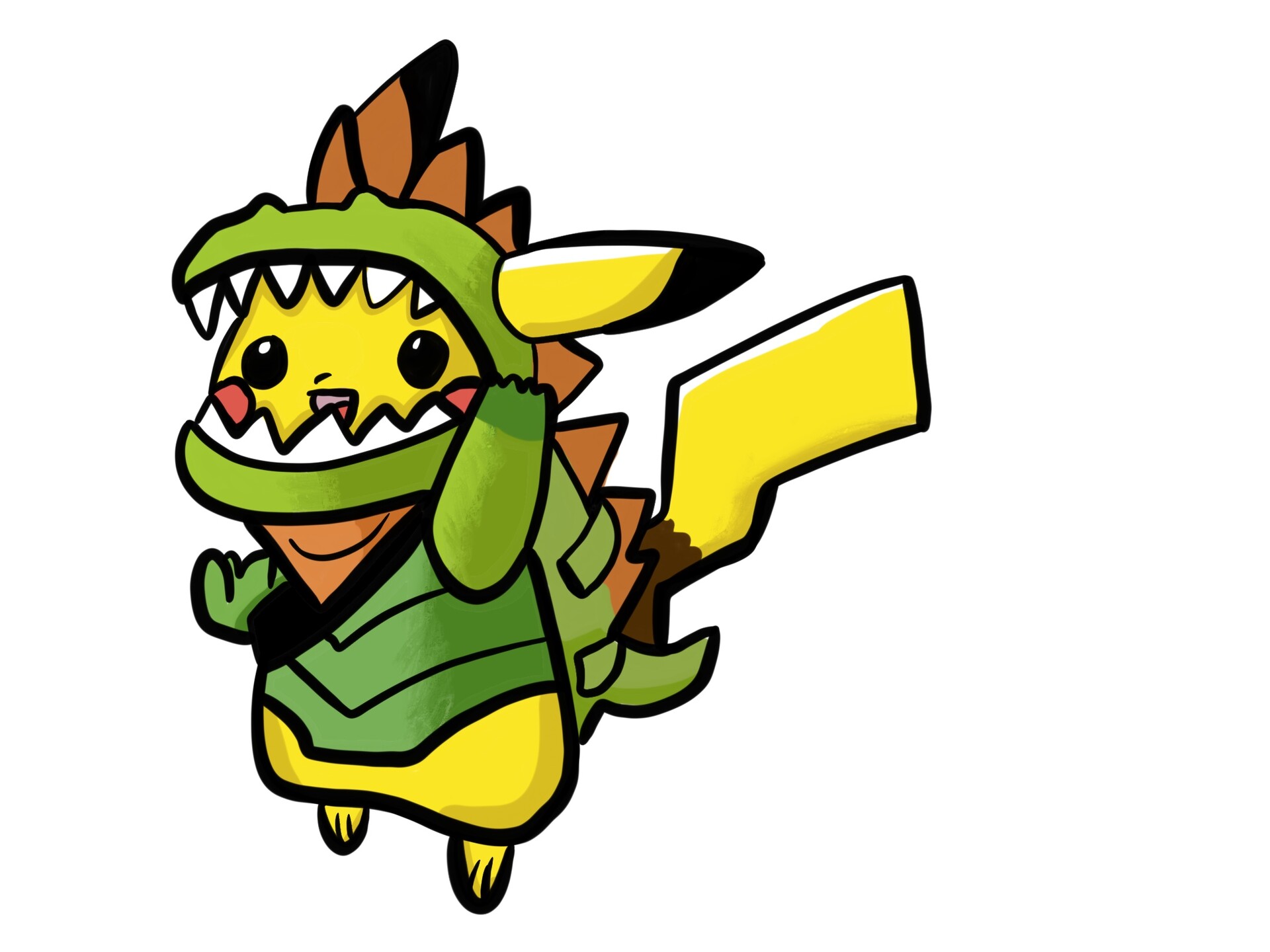 how to draw pikachu fortnite